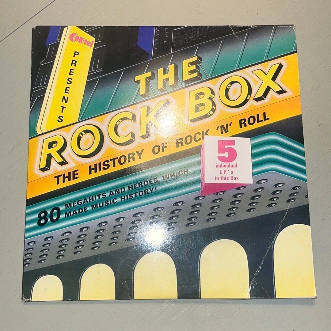 5Lp The Rock Box - The History of Rock 'N' Roll | Köp på Tradera ...