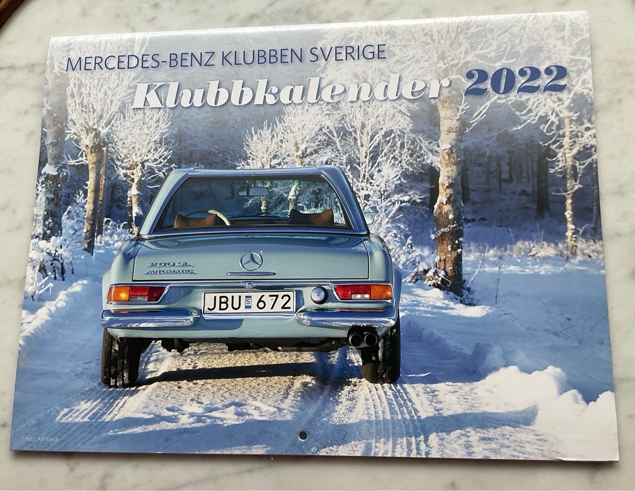 Mercedes-Benz Kalender/ Almanacka 2022 | Köp på Tradera (658738408)