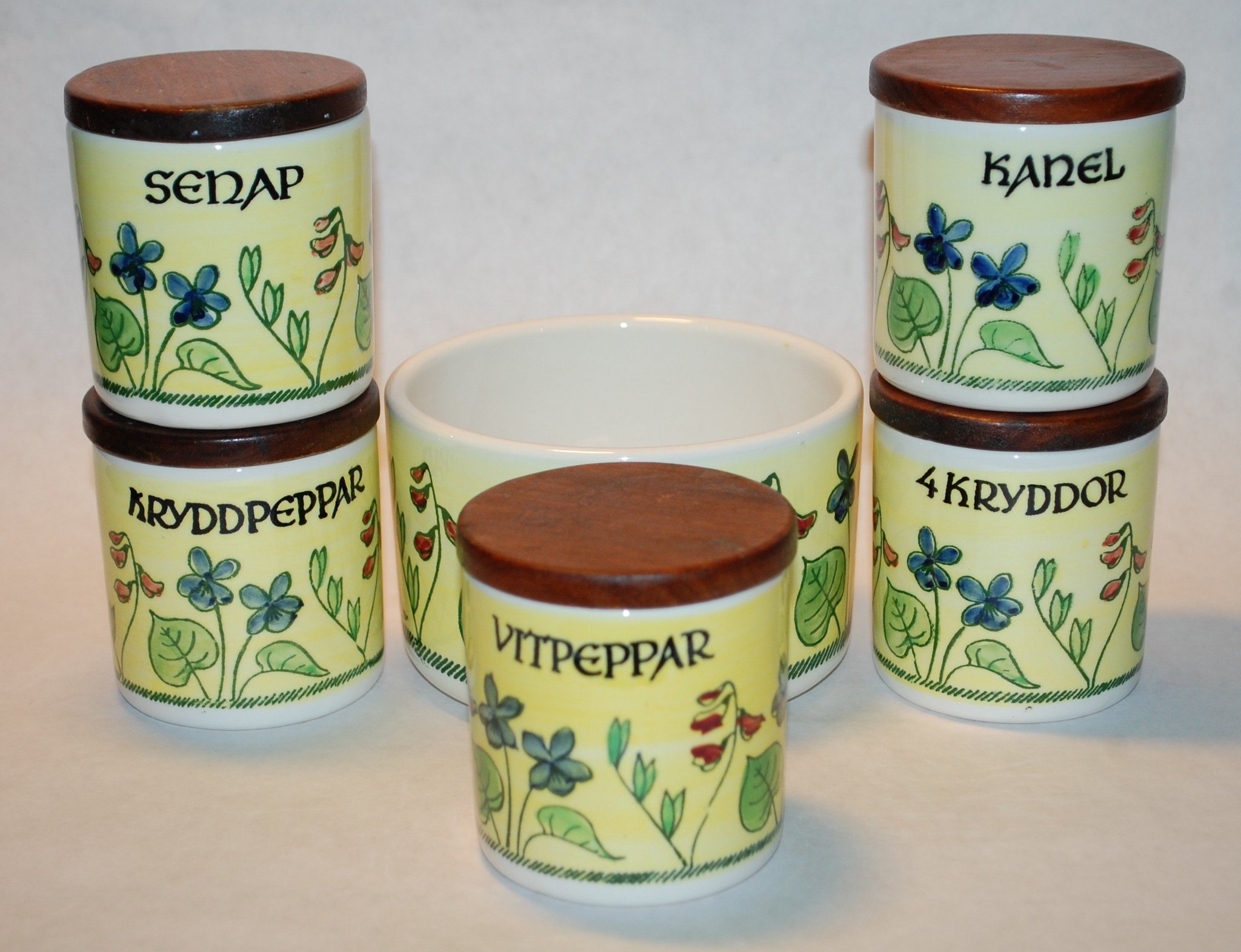 5 Kryddburkar 1 Burk utan Loc.. | Köp från Diversebodan på Tradera ...