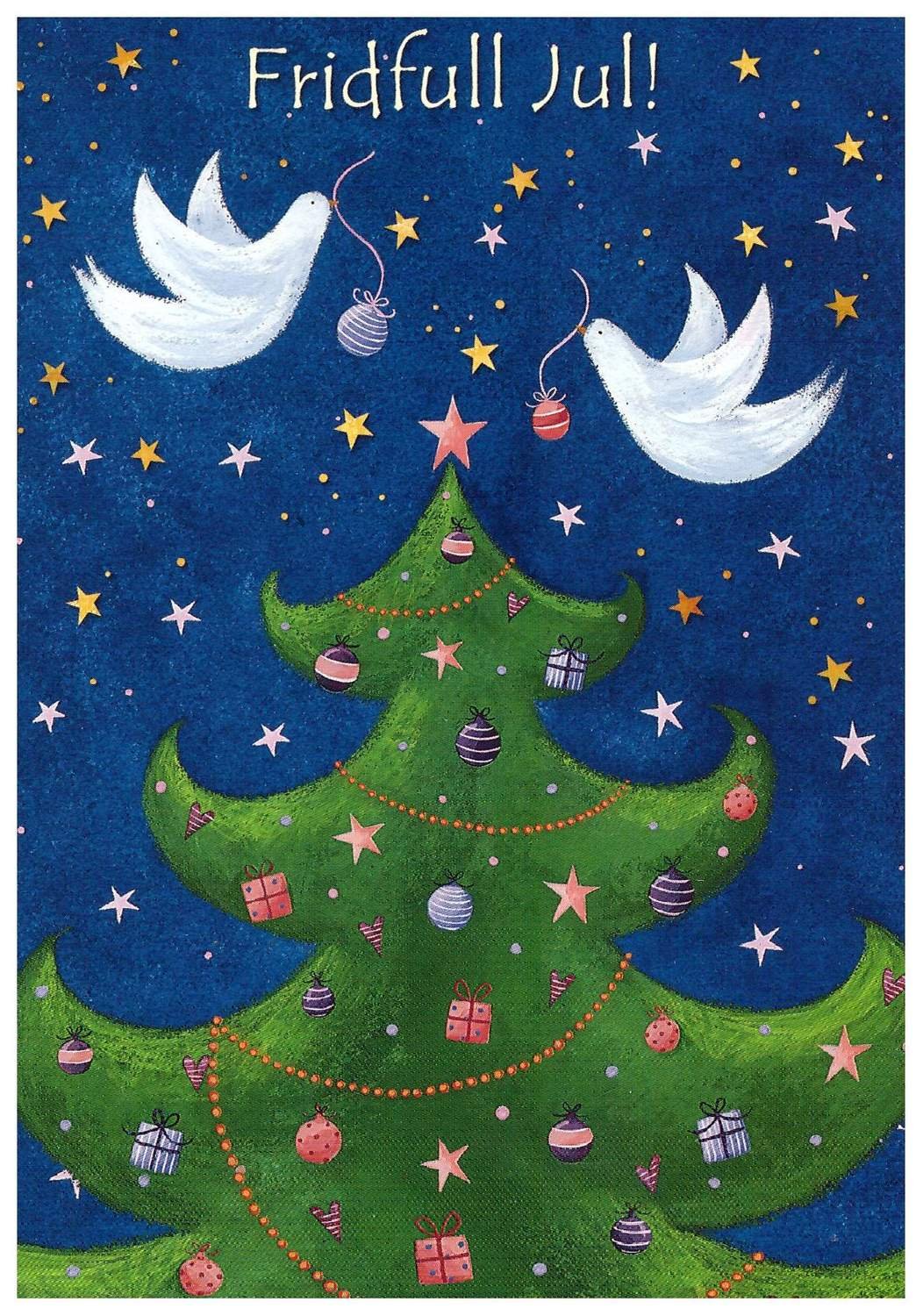 JULKORT / FRIDFULL JUL (409660168) ᐈ Köp på Tradera