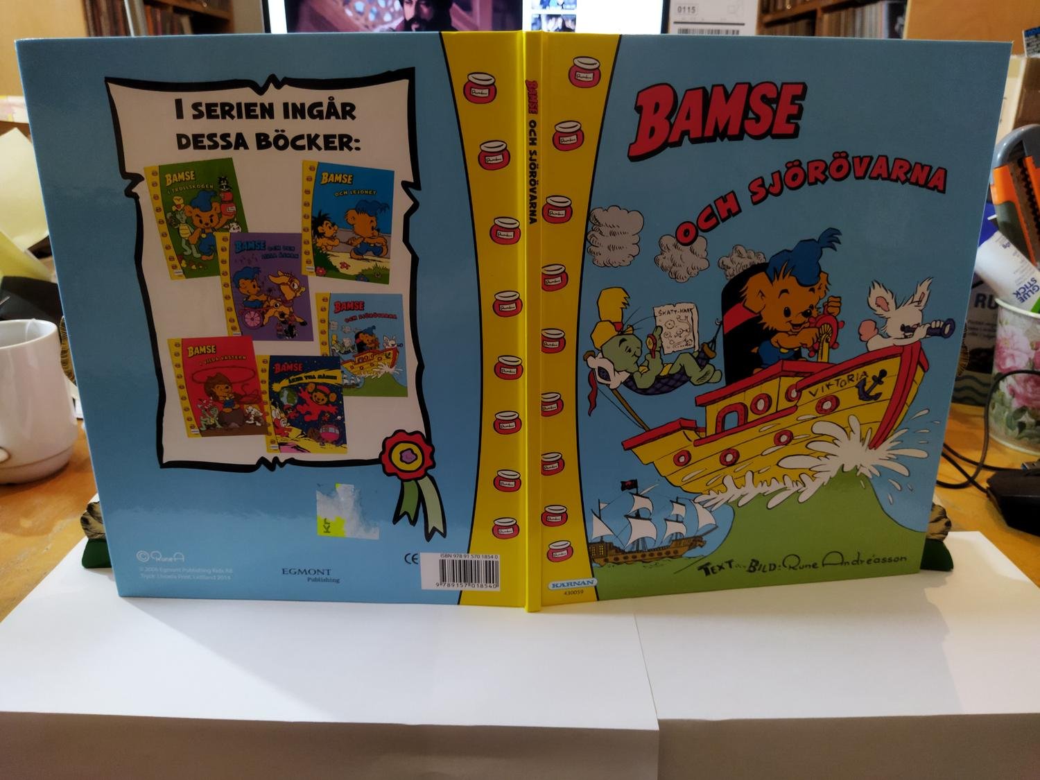 Bamse och sjörövarna - Rune An.. | Köp från Vinylcomics på Tradera ...