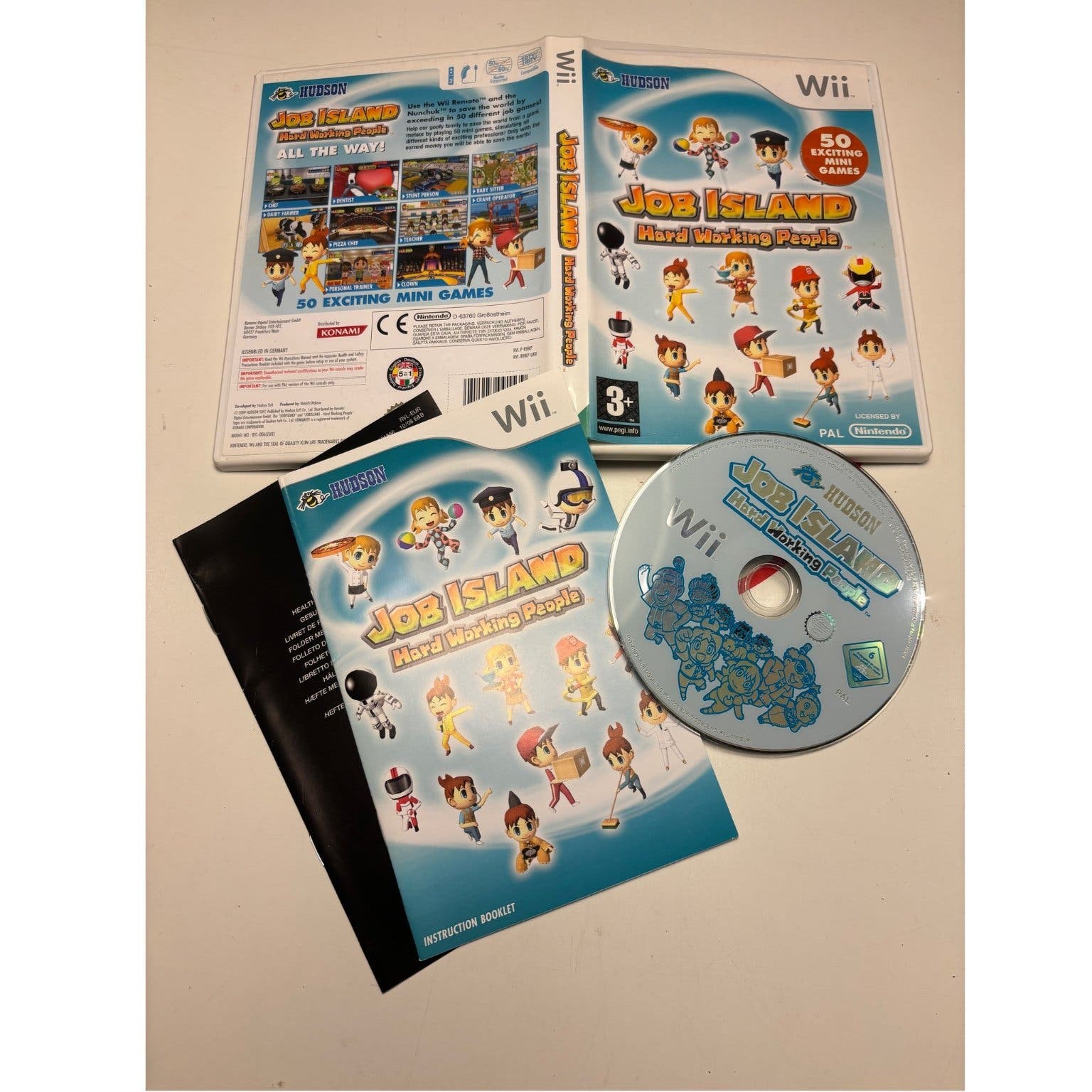 Job Island Hard Working People Nintendo Wii / W.. | Köp på Tradera ...