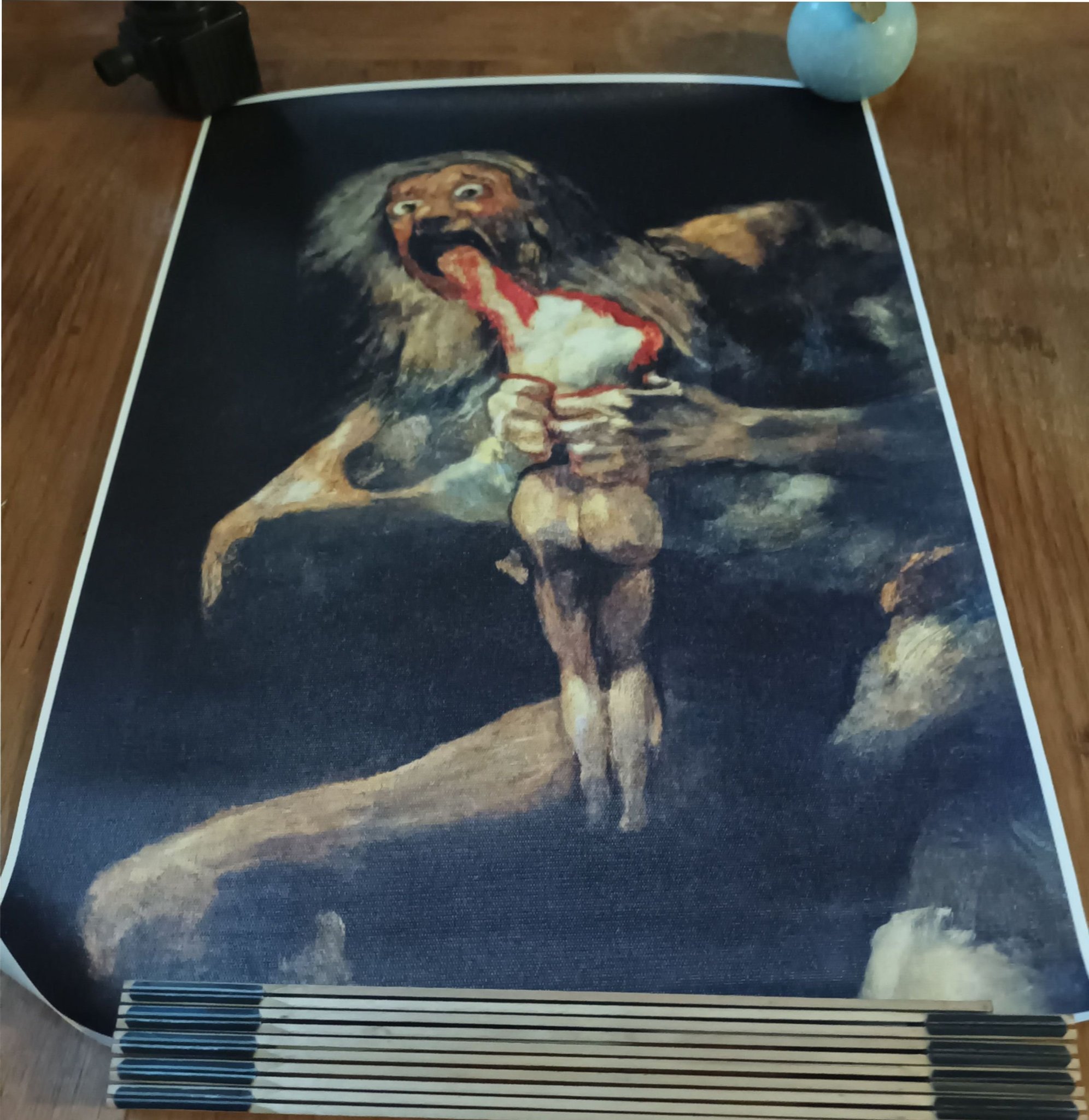 Jupiter eats his son Vintage Canvas art print | Köp på Tradera (687612149)