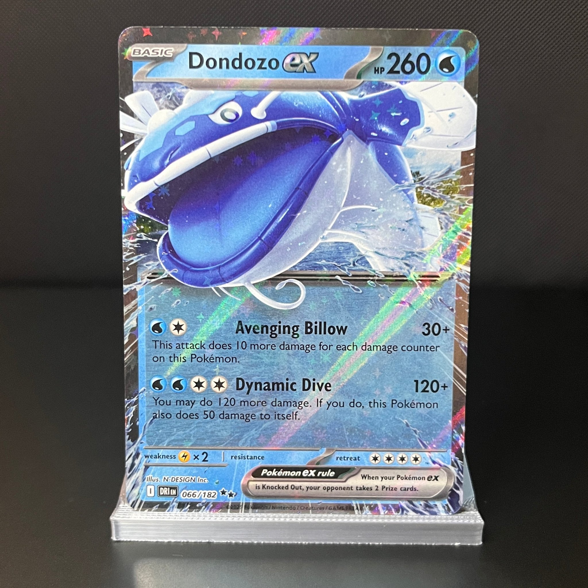 Dondozo EX 066/182 - Double Rare - Pokemon Dest.. | Köp på Tradera ...