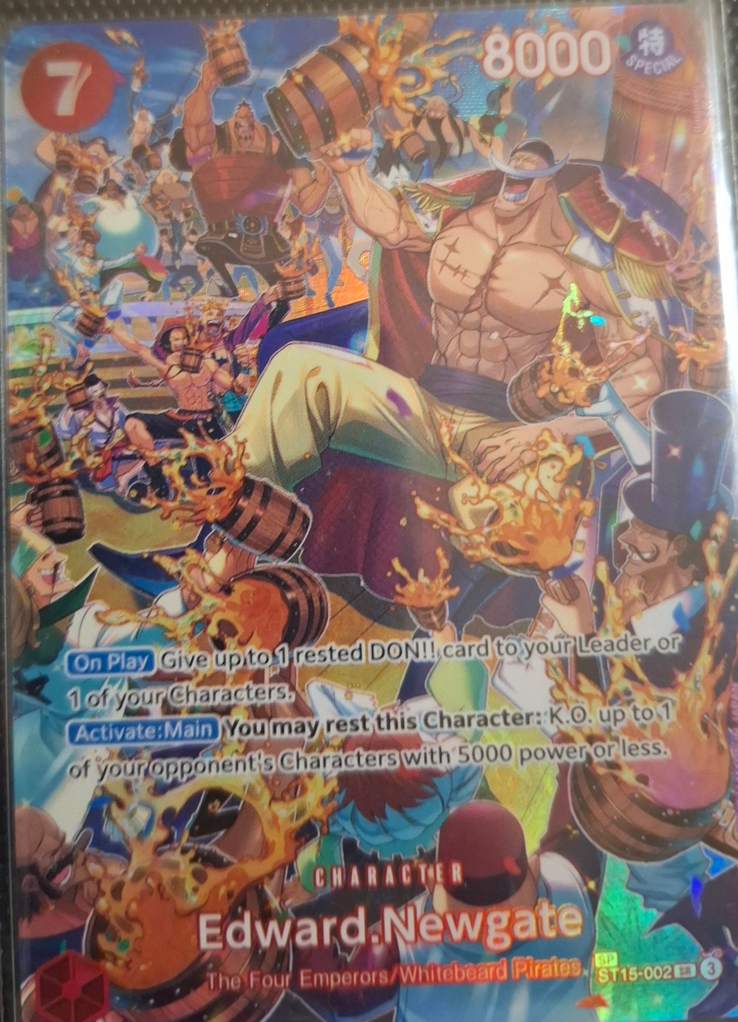 One Piece TCG - Edward Newgate SP ST15-002 | Köp på Tradera (695201335)