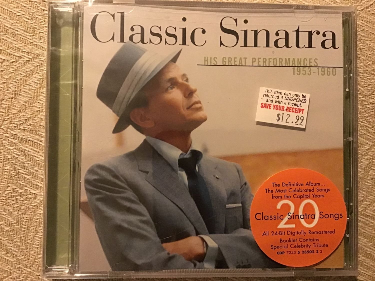 CLASSIC SINATRA CD FRANK SINATRA EJ SVENSK SÅLD.. | Köp på Tradera ...