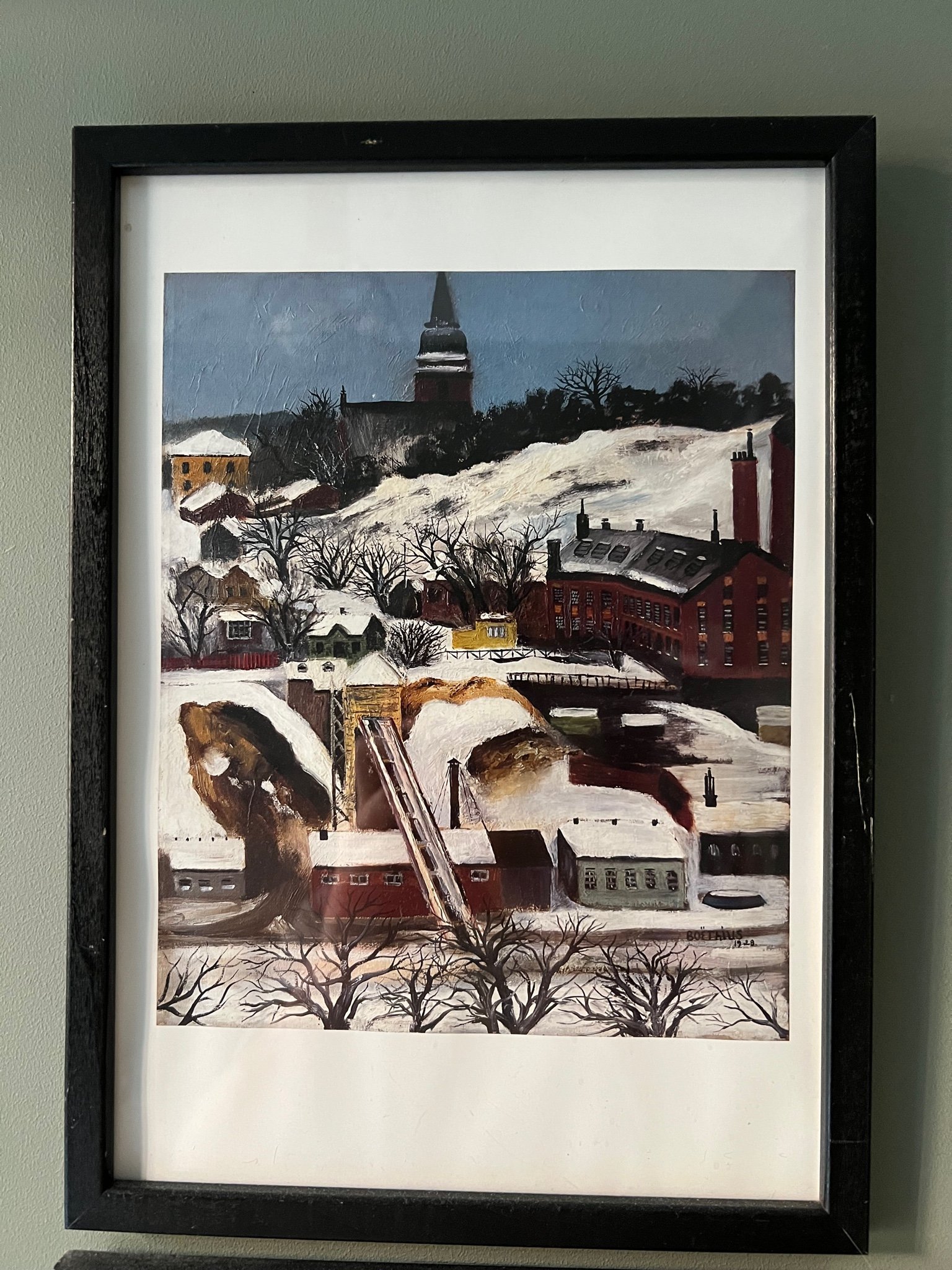 Tavla BOËTIUS 32 x22 ink ram | Köp på Tradera (734428293)