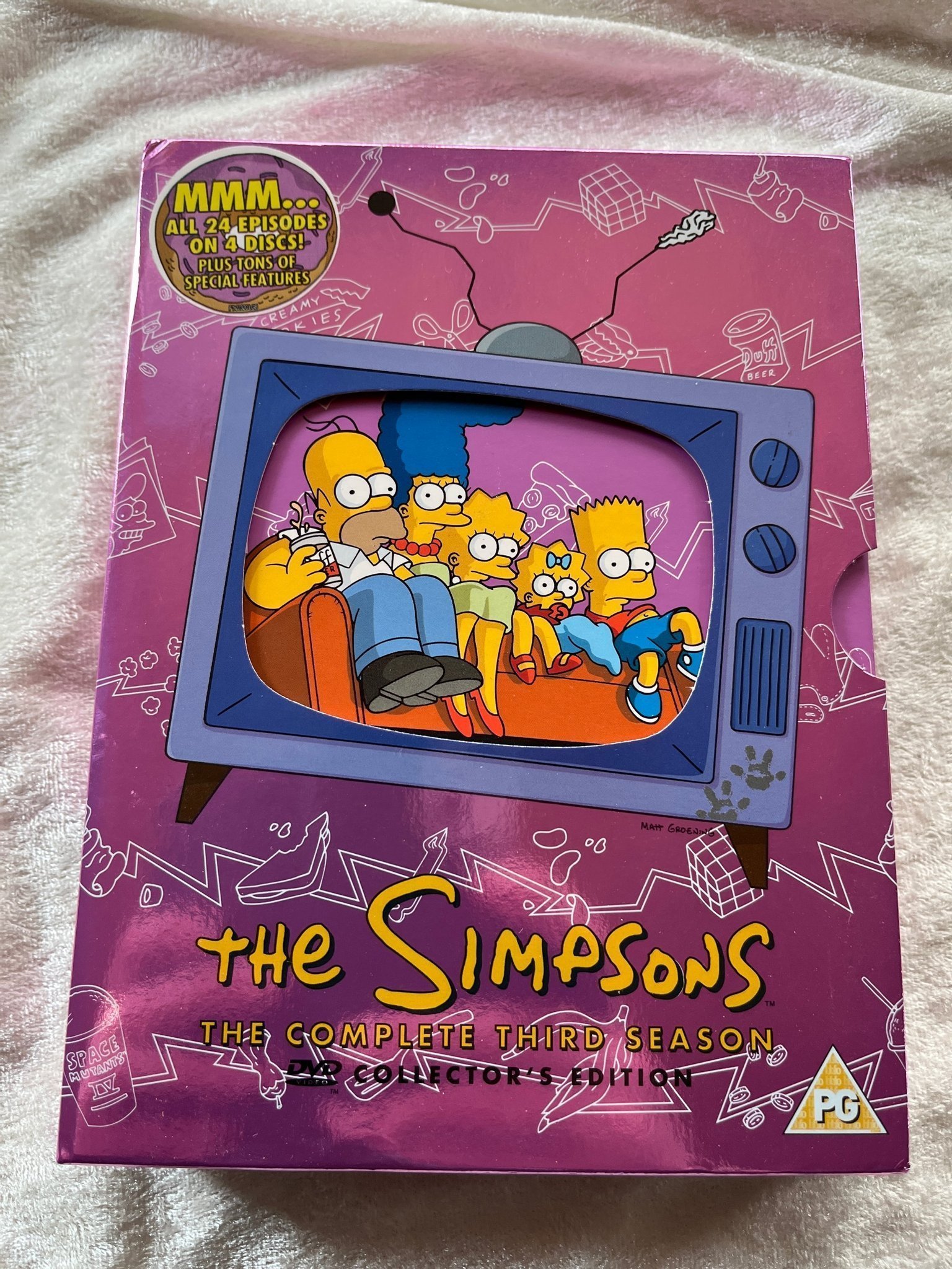 The Simpsons - Complete Third Season Collector'.. | Köp på Tradera ...