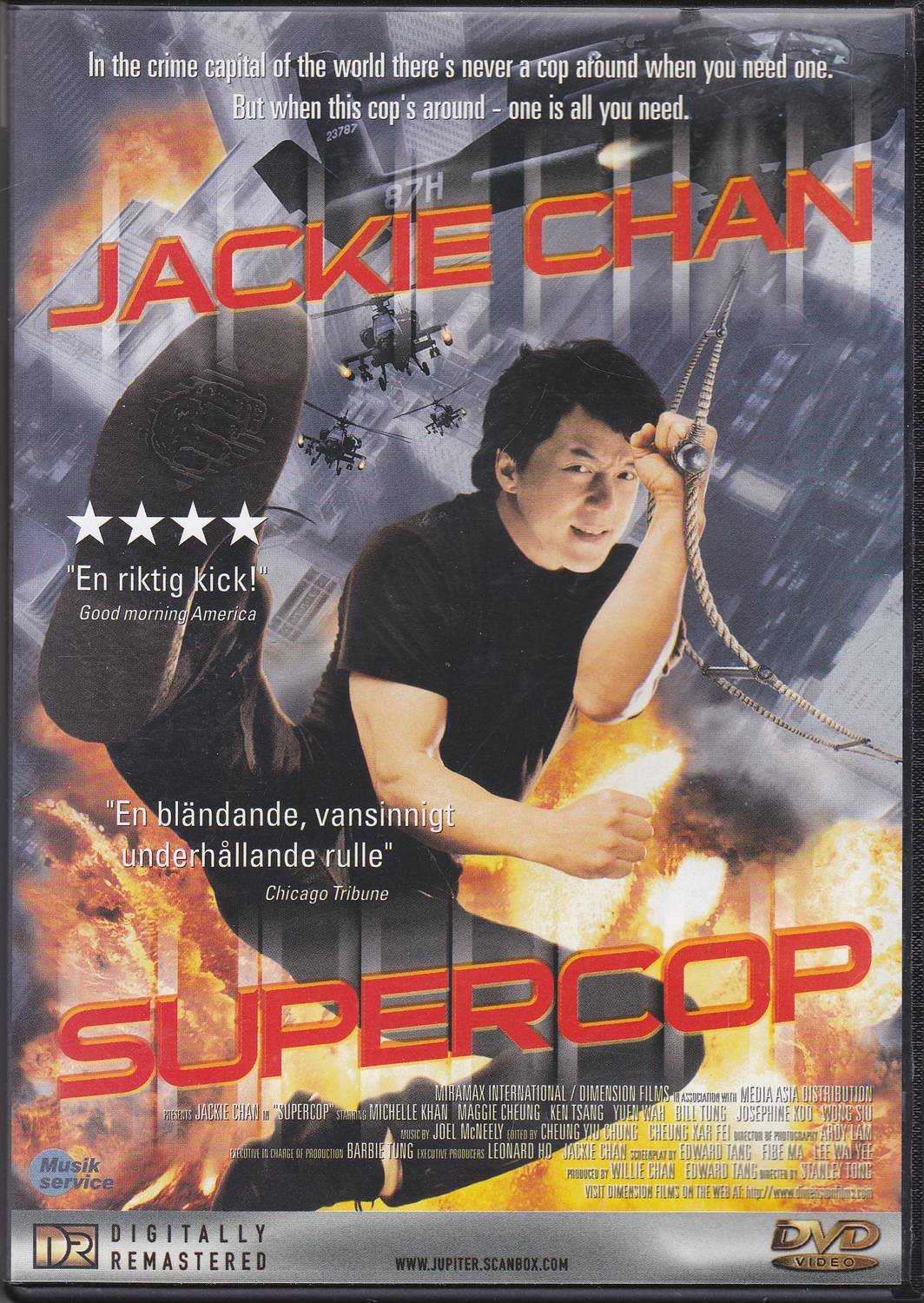 DVD / Supercop / Jupiterutgåva / Jackie Chan, M.. | Köp på Tradera ...