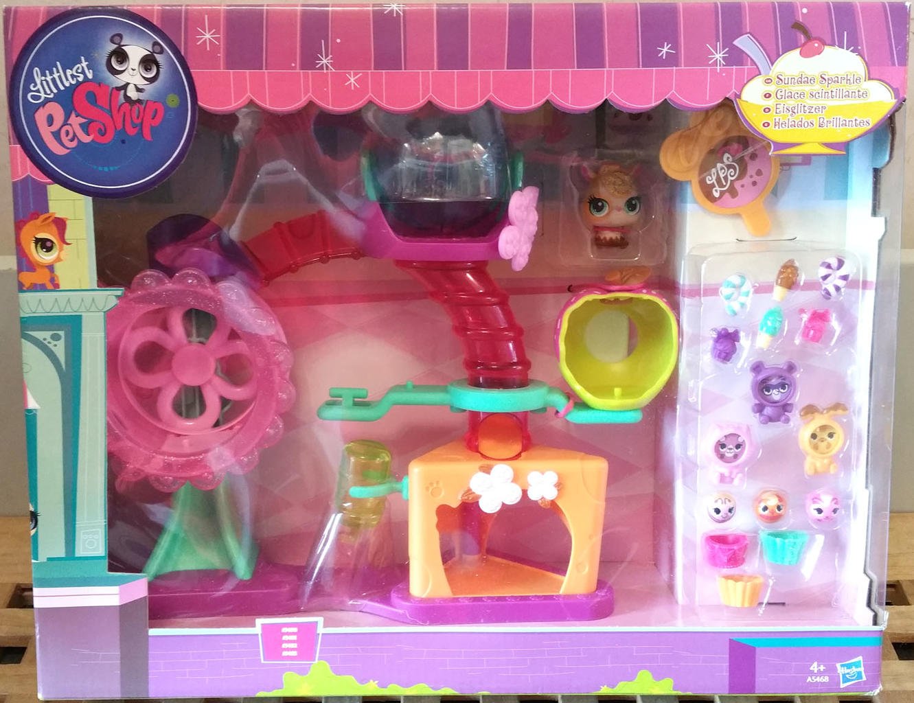 LPS- Littlest Pet Shop - Glasslekset Sundae Spa.. | Köp på Tradera ...