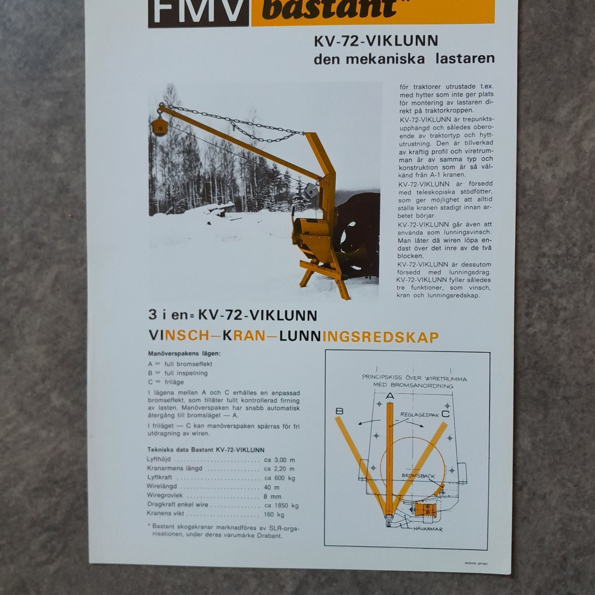 Broschyr FMV bastant, KV-72-Viklunn den mekanis.. | Köp på Tradera ...