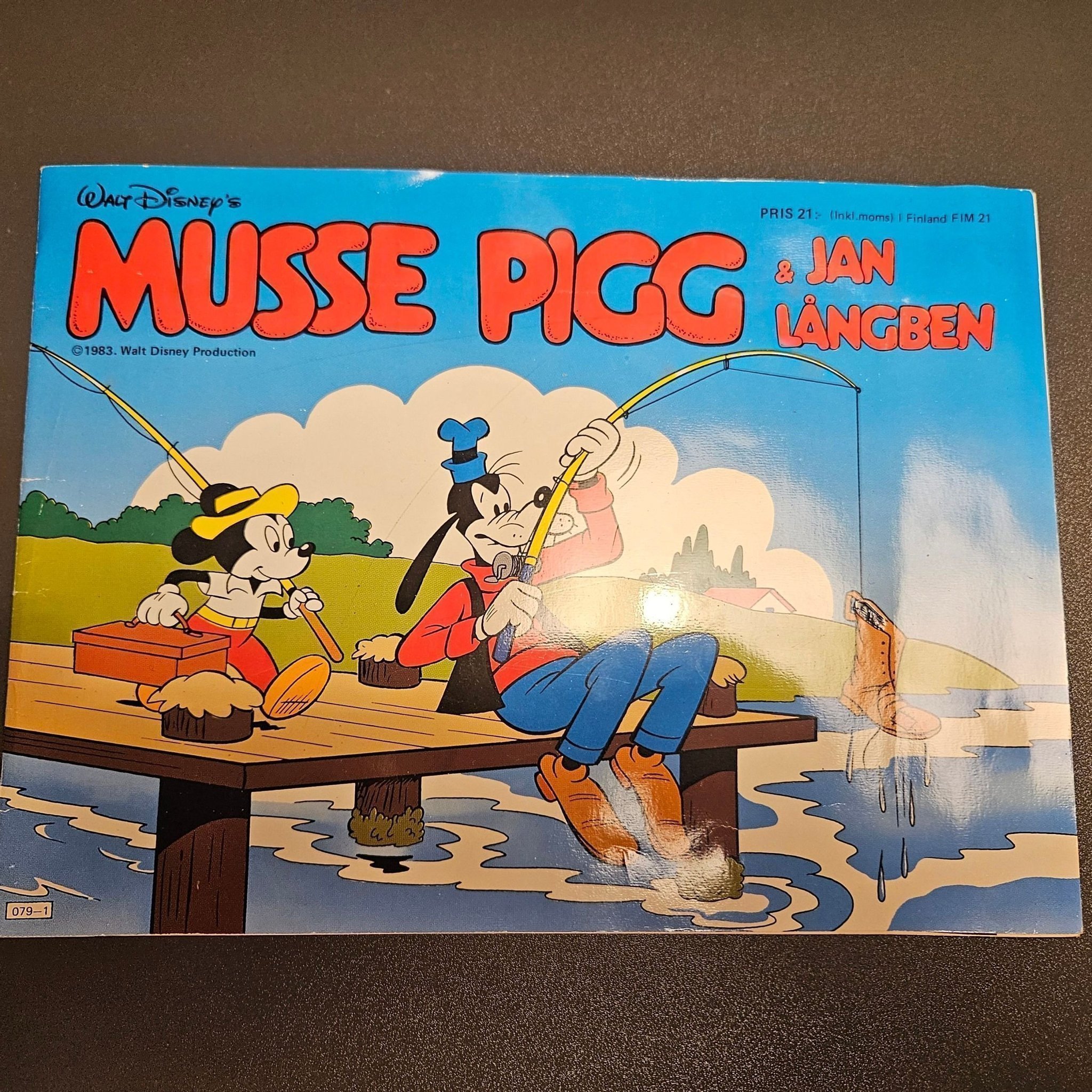 42år gammal Musses Pigg & Jan Långben, 1983 | Köp på Tradera (696594455)