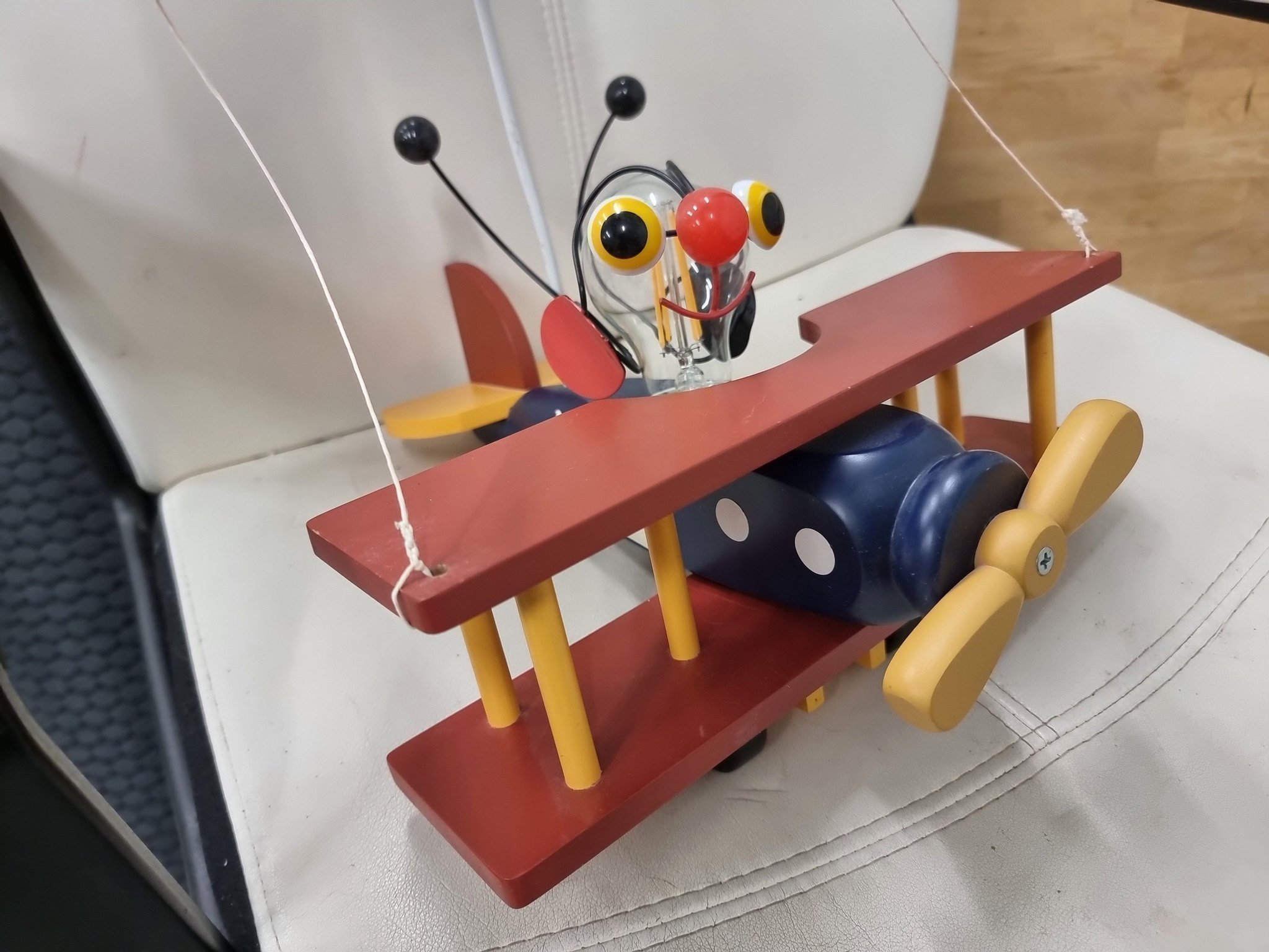 Retro Trä Flygplan Leksak | Köp på Tradera (732710015)