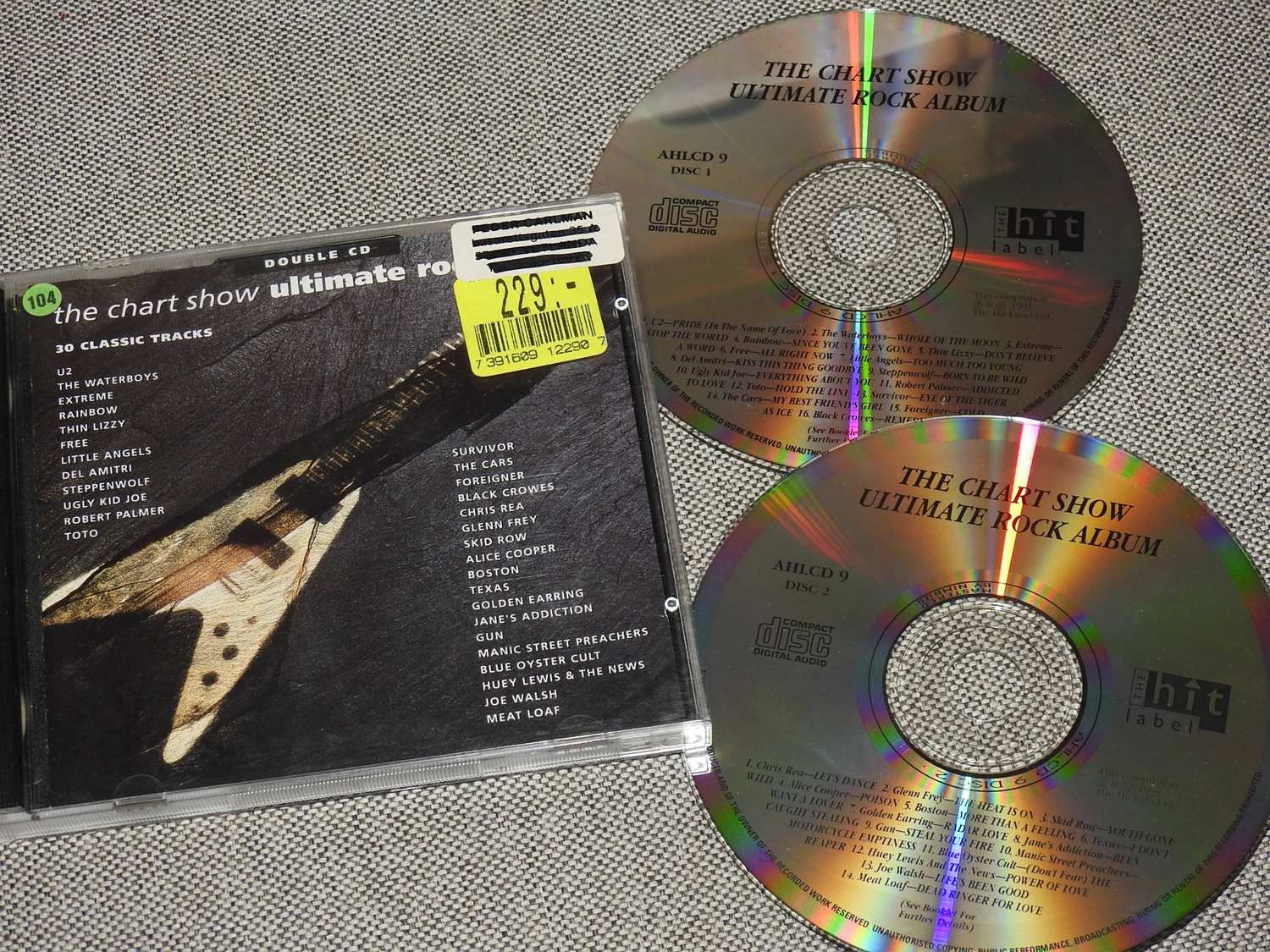 The Chart Show Ultimate Rock Album CD Toto Rain.. | Köp på Tradera ...