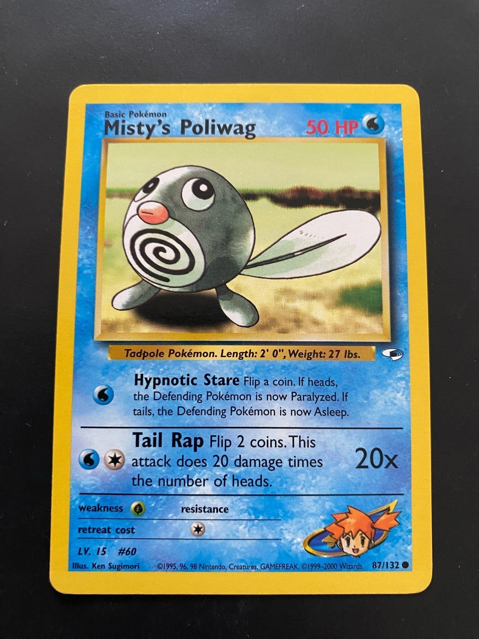 Misty's Poliwag 87/132 - Gym Heroes - Pokémon | Köp på Tradera (715230344)