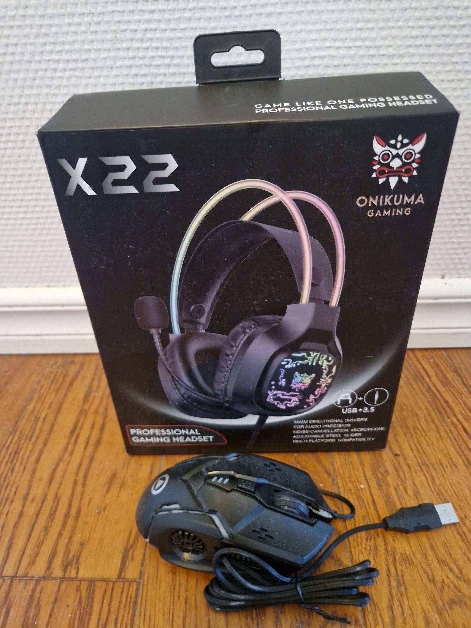 Se produkter som liknar Onikuma X22 Gaming Headset oc.. på Tradera ...