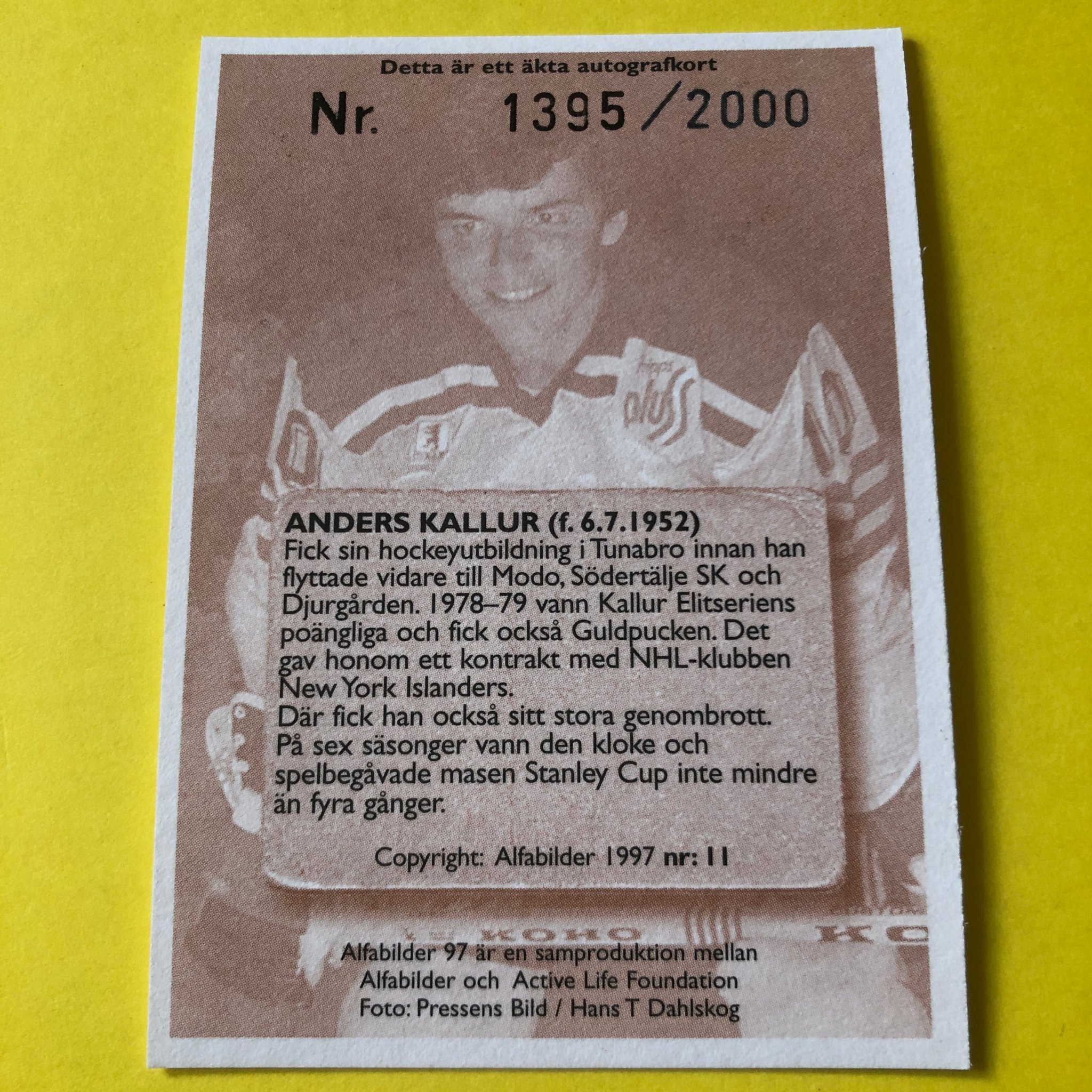 Anders Kallur Alfabilder 1997 | Köp på Tradera (603767826) Anders Kallur Alfabilder 1997 | Köp på Tradera (603767826)