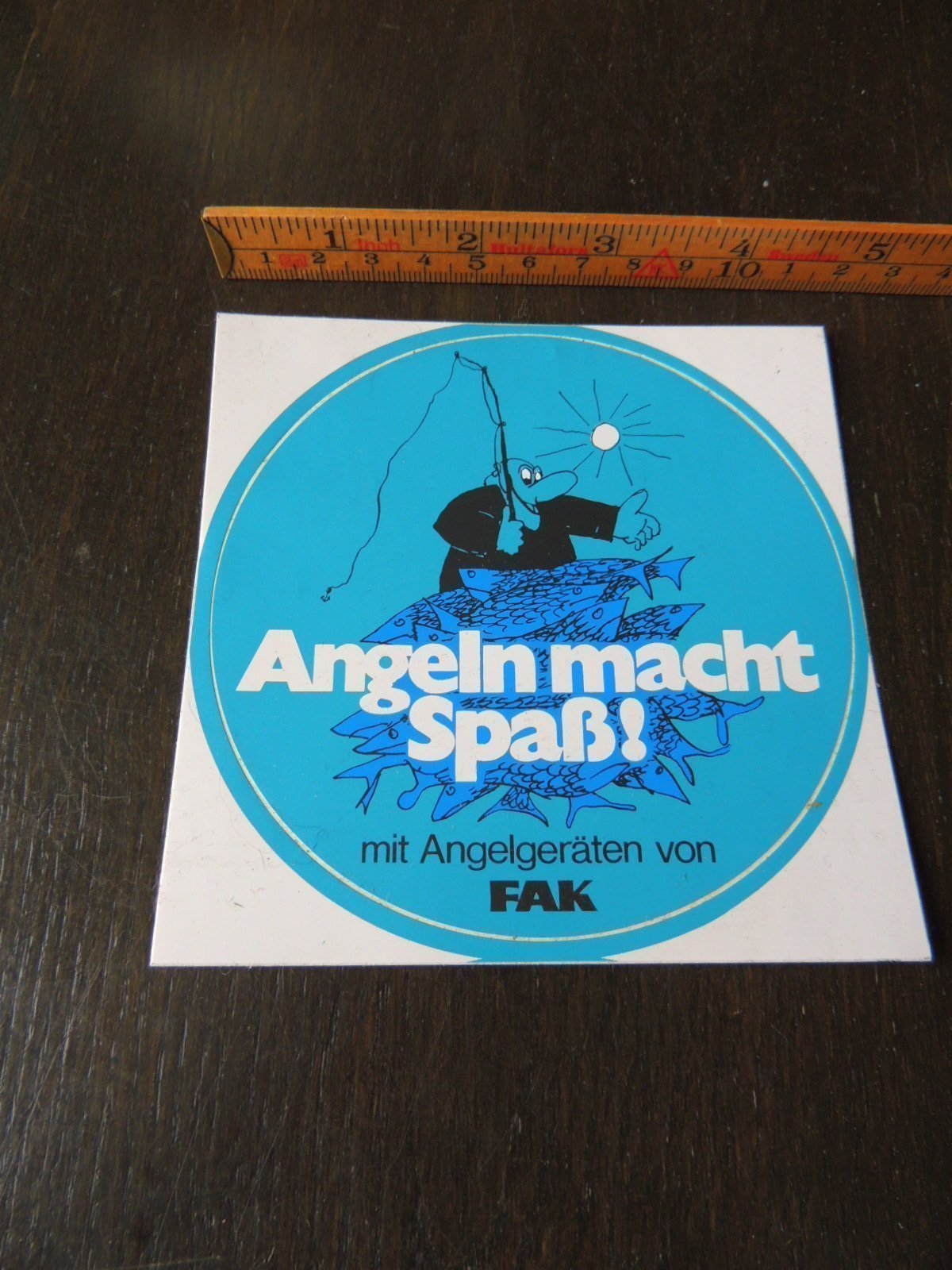 Klistermärke "FAK", fishing sticker, decal, fis.. | Köp på Tradera ...