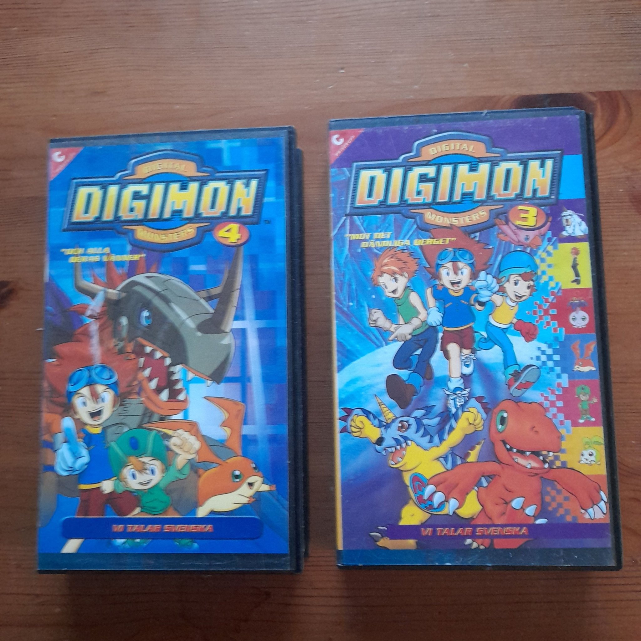 Digimon - Digital Monsters 3 & 4 - VHS Filmer | Köp på Tradera (702062933)