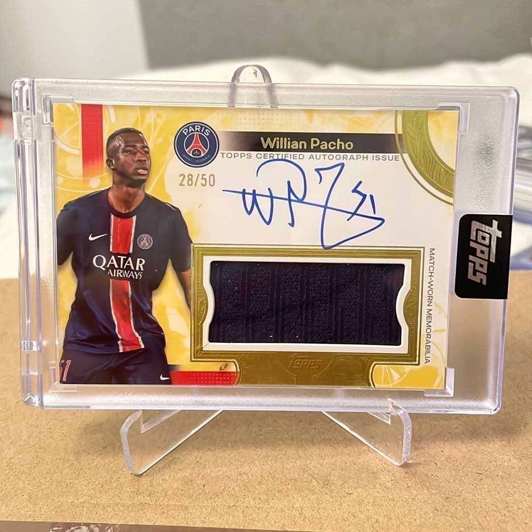 Willian Pacho Autograph Relic Card - Paris Sain.. | Köp på Tradera ...