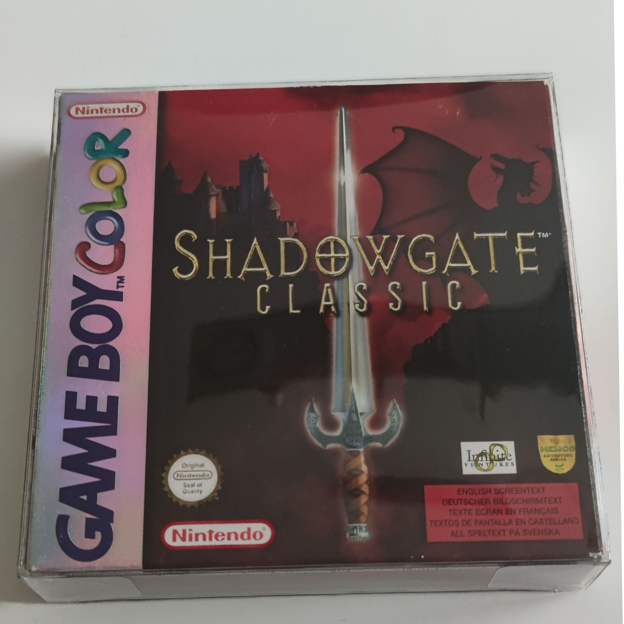 Se produkter som liknar Shadowgate Classic game boy c.. på Tradera ...