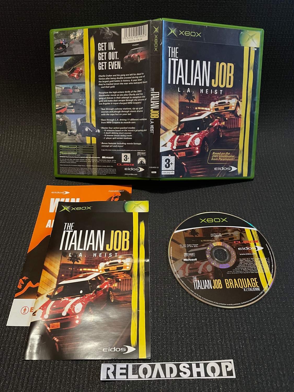 The Italian Job LA Heist XBOX .. | Köp från RELOAD_SHOP på Tradera ...