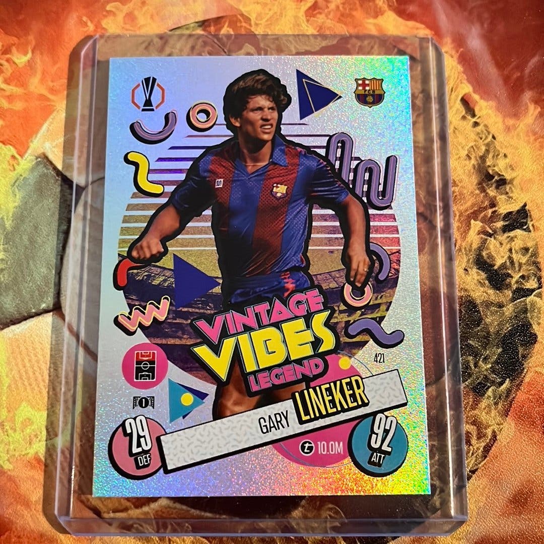 Gary Lineker - FC Barcelona - Match Attax Kort | Köp på Tradera (674479669)