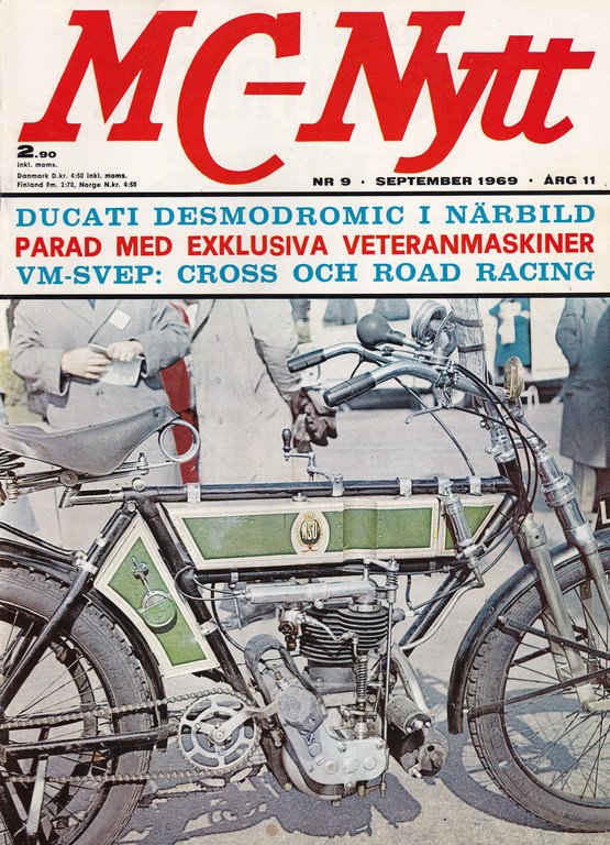Mc-Nytt 1969-9 Moto Guzzi V7..Maico Poster..BMW.. | Köp på Tradera ...