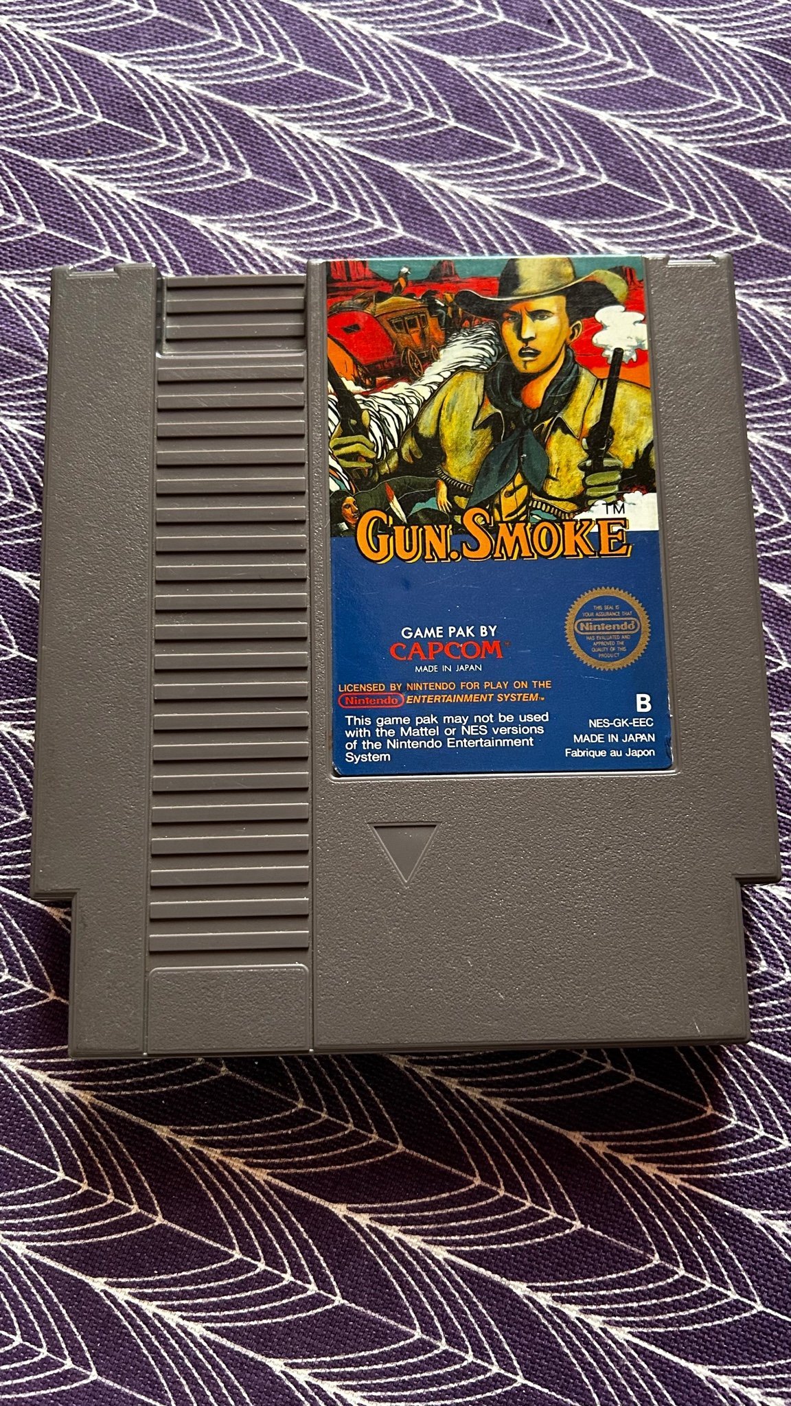 Se produkter som liknar NES Nintendo 8-bit Gun smoke .. på Tradera ...
