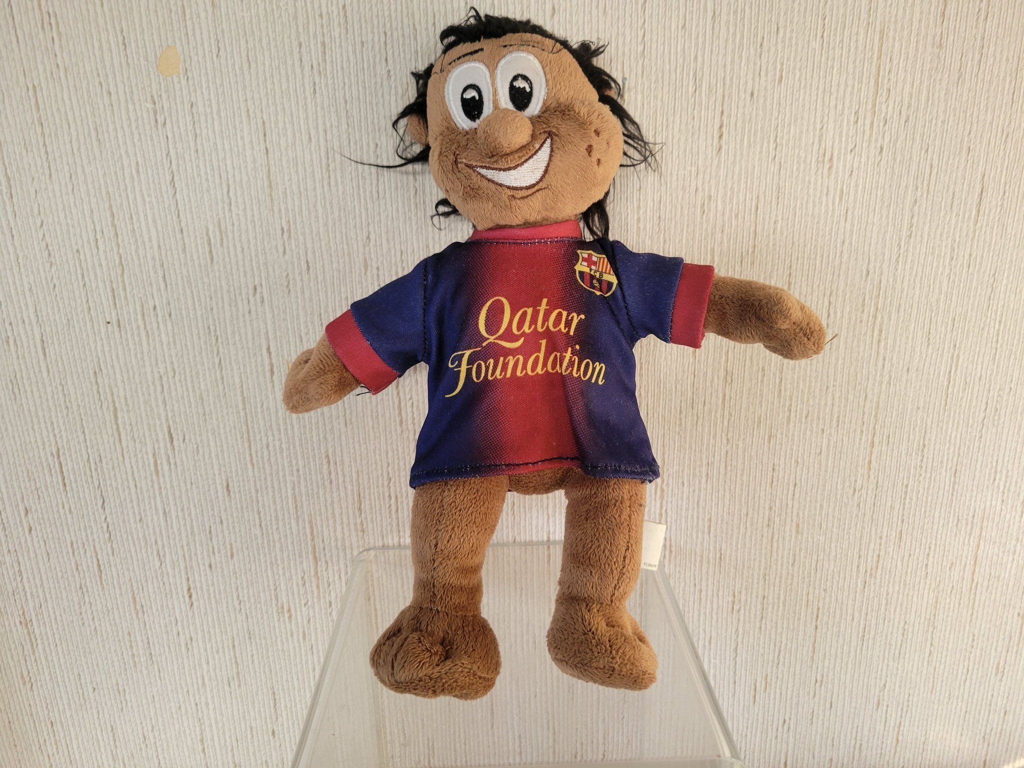 FC BARCELONA. Fotboll Maskot [ MESSI ] Höjd 26 .. | Köp på Tradera ...