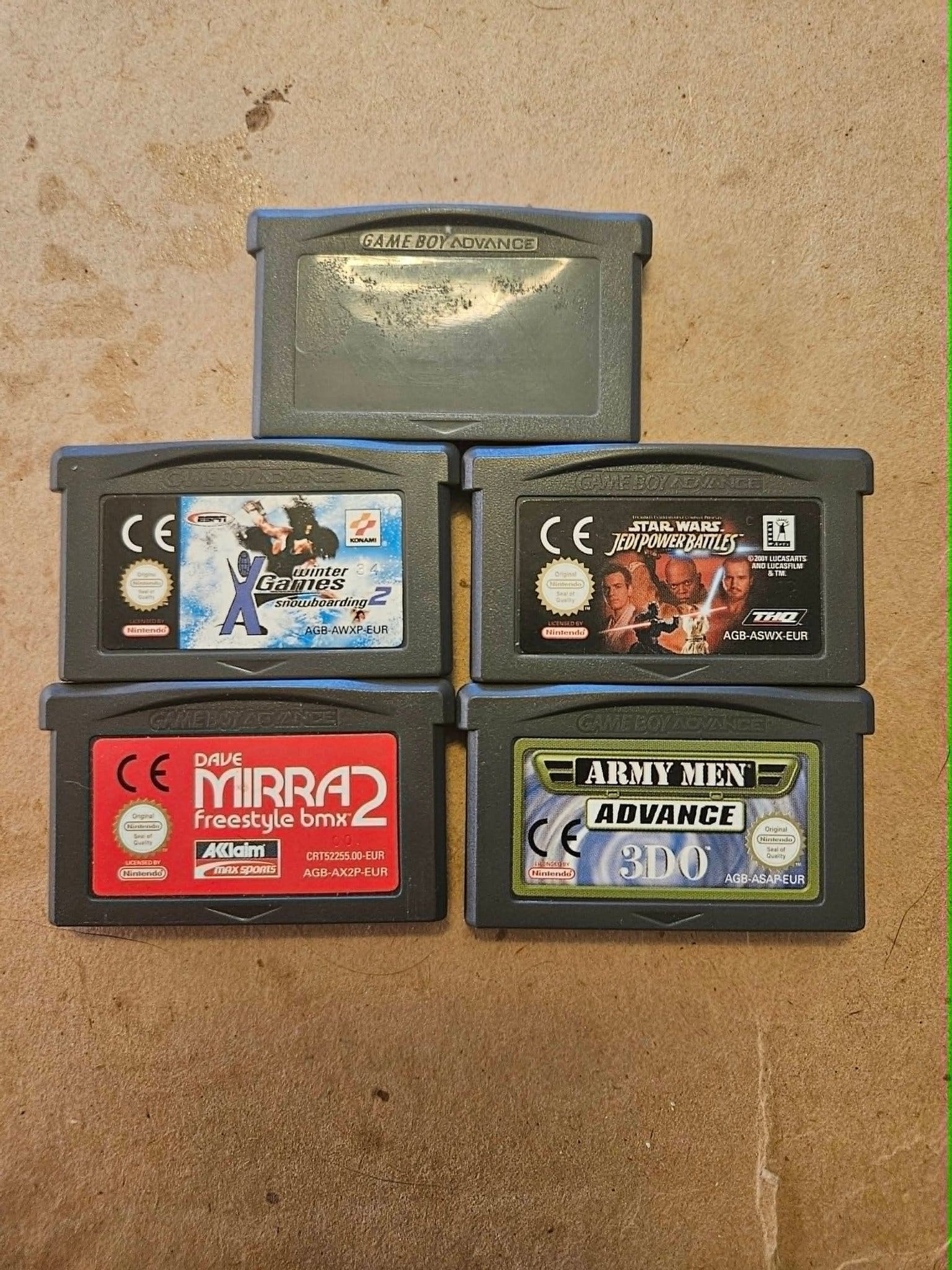 Game Boy Advance Spelpaket - 5 st spel | Köp på Tradera (752205115)