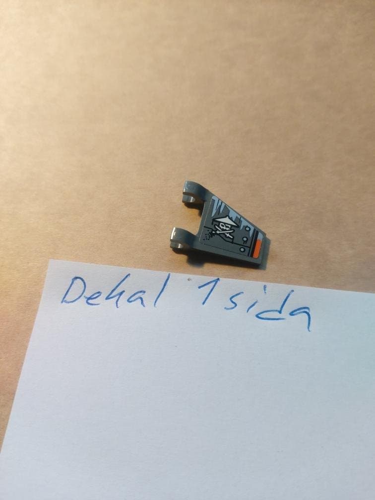 lego 2x2 flag flagga mörkgrå ninjago | Köp på Tradera (587293343)