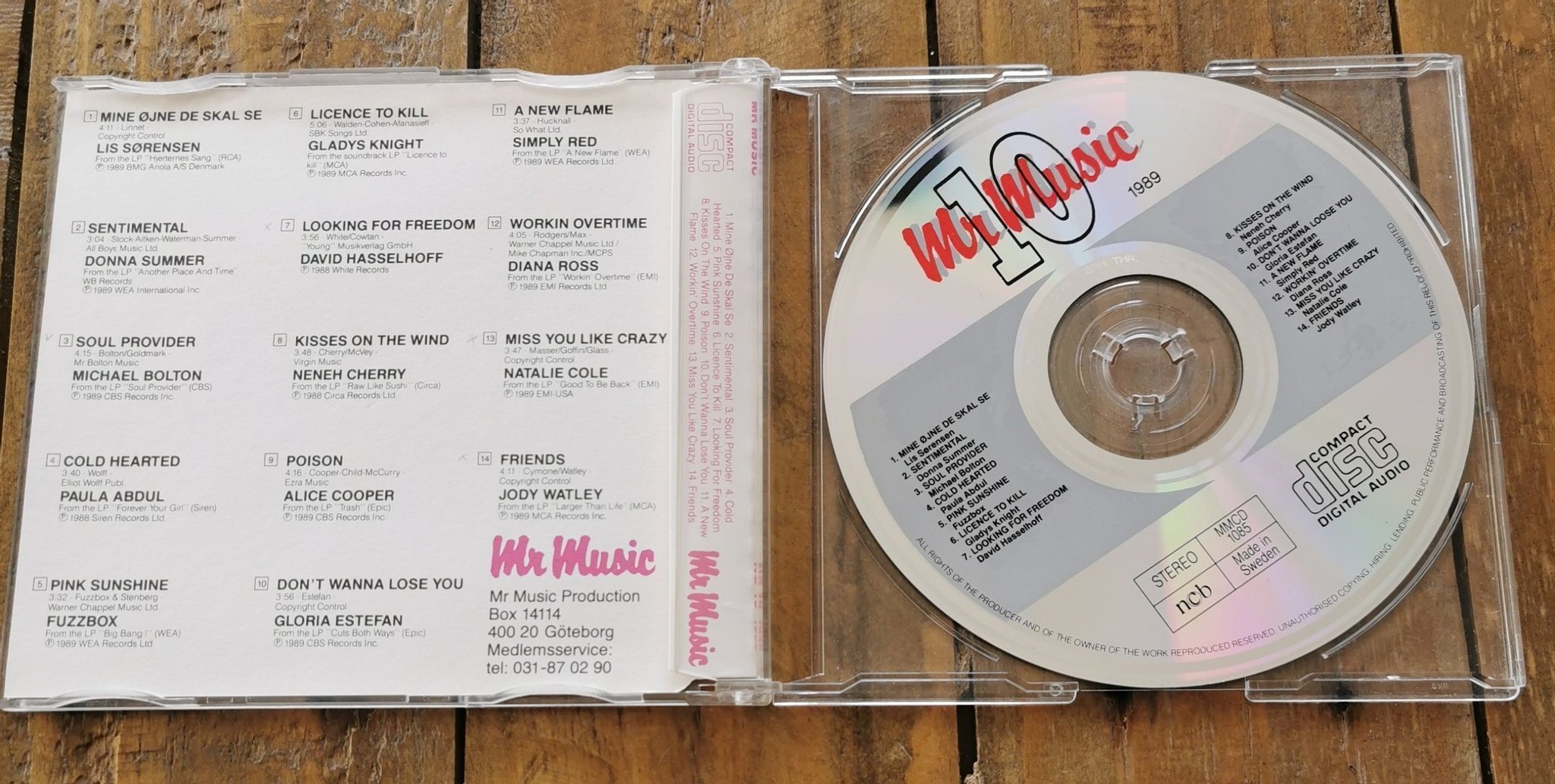 Se produkter som liknar Mr Music nr 10 1989 på Tradera (587782367)