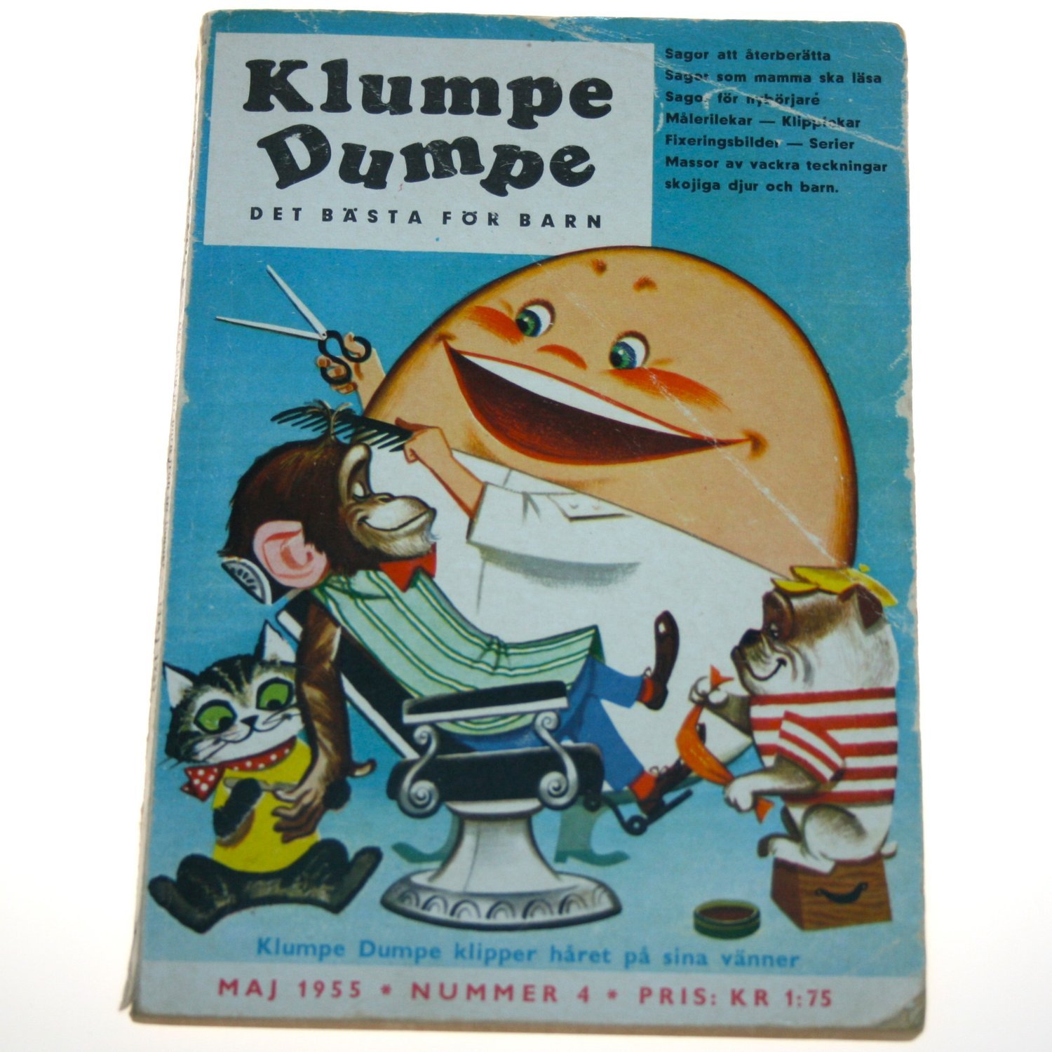 Klumpe Dumpe - Det bästa för barn - Maj NR 4 - .. | Köp på Tradera ...