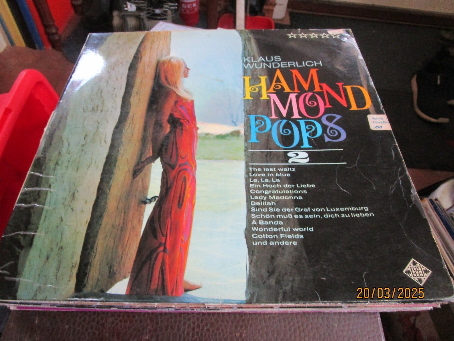 KLAUS WUNDERLICH - HAMMOND POPS - LP | Köp på Tradera (695898470)