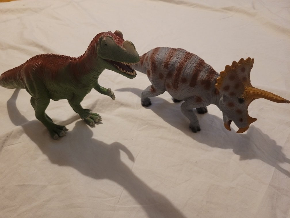 Ceratosaurus Early learning center. triceratops.. | Köp på Tradera ...