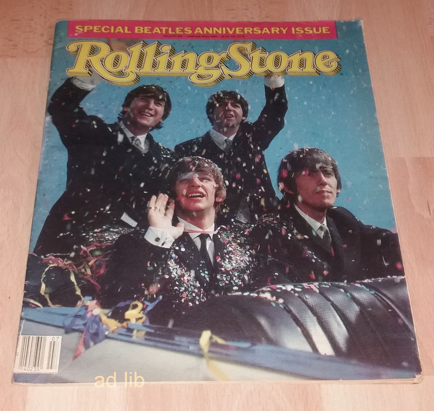 Rolling Stone February 16, 1984 - The Beatles S.. | Köp på Tradera ...