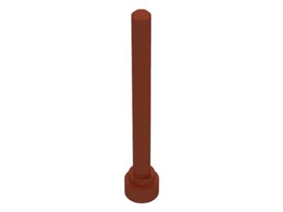 NYTT! Lego Antenna 4H - Flat Top (Rödbrun) | Köp på Tradera (661341753)