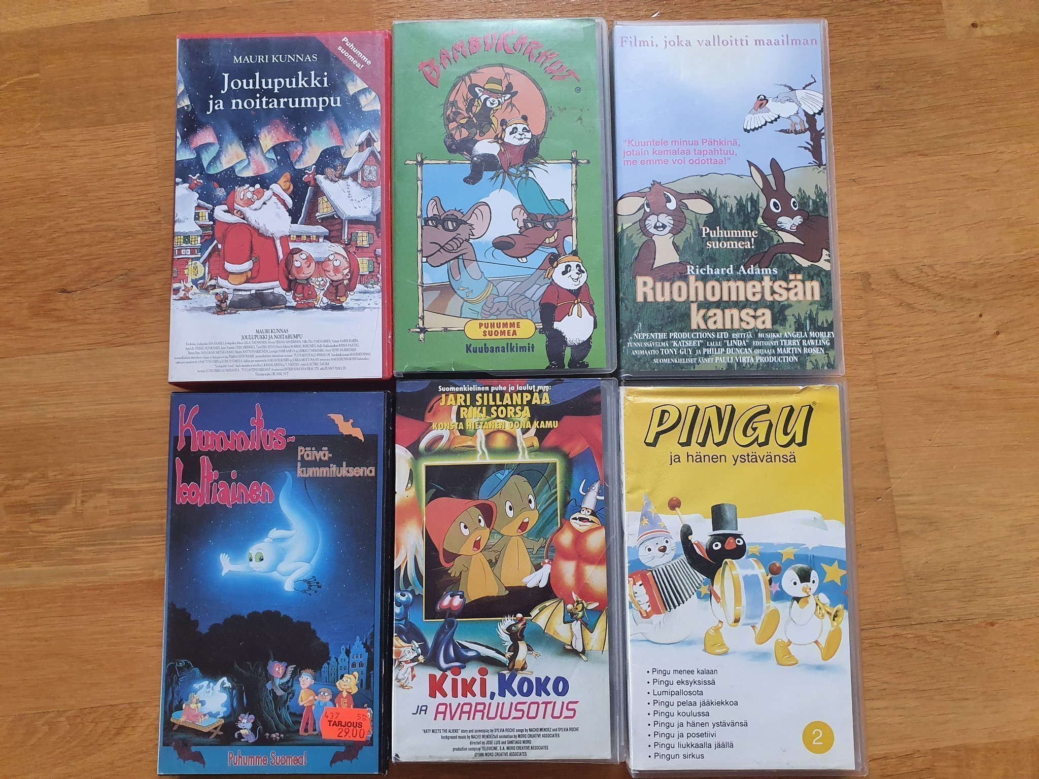 Se produkter som liknar 6x Finska filmer - Pingu, Ruo.. på Tradera ...