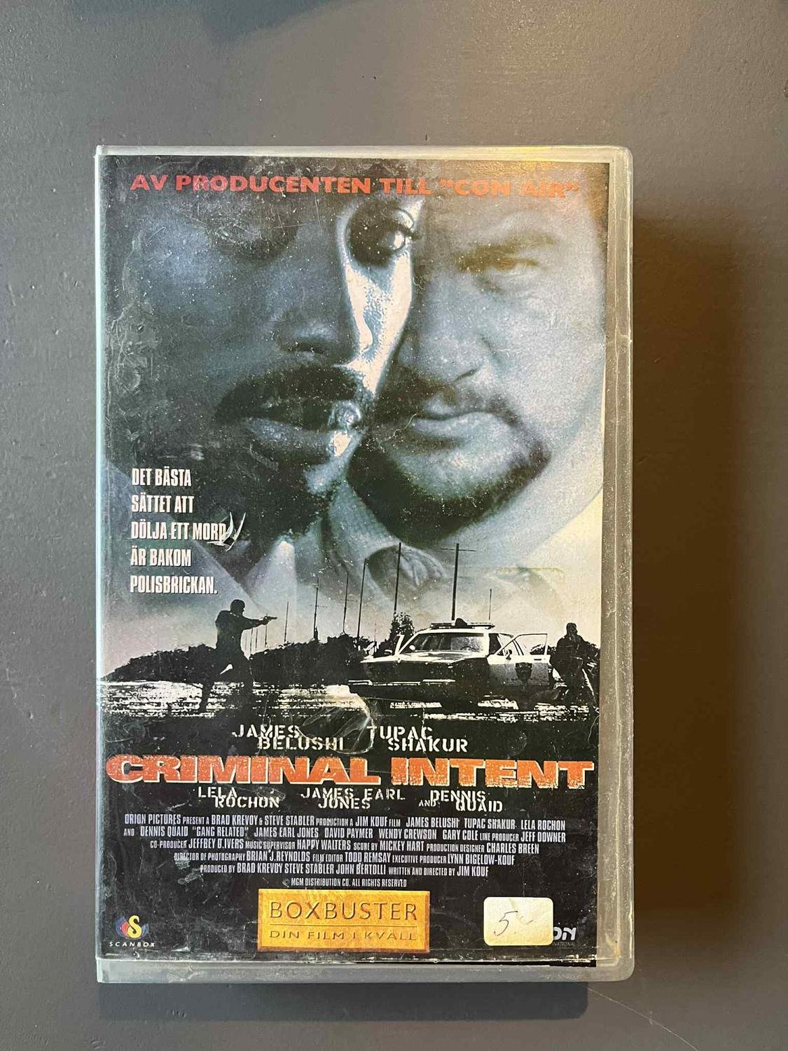Vhs - Criminal Intent | Köp på Tradera (679442419)