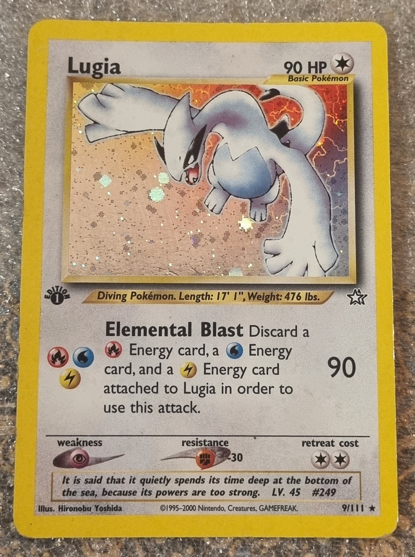 Pokémonkort - #9 Lugia [1st Edition] Pokemon - .. | Köp på Tradera ...