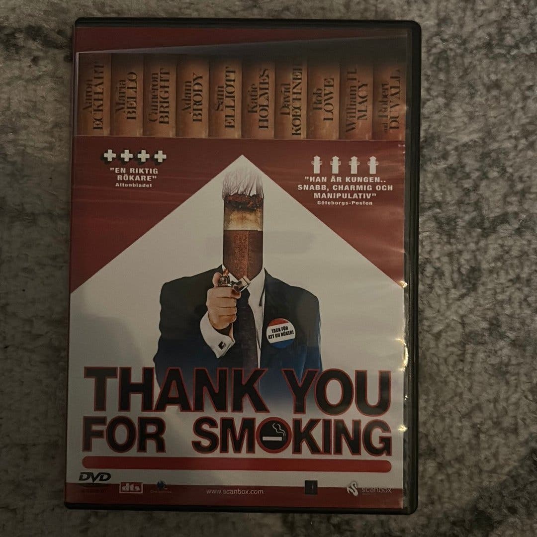 Thank You for Smoking - DVD | Köp på Tradera (709493027)