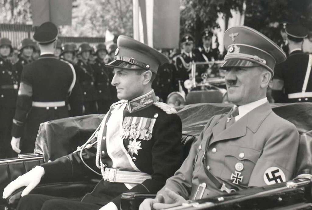 Tredje Riket WW 2 Adolf Hitler with Prince Paul.. | Köp på Tradera ...