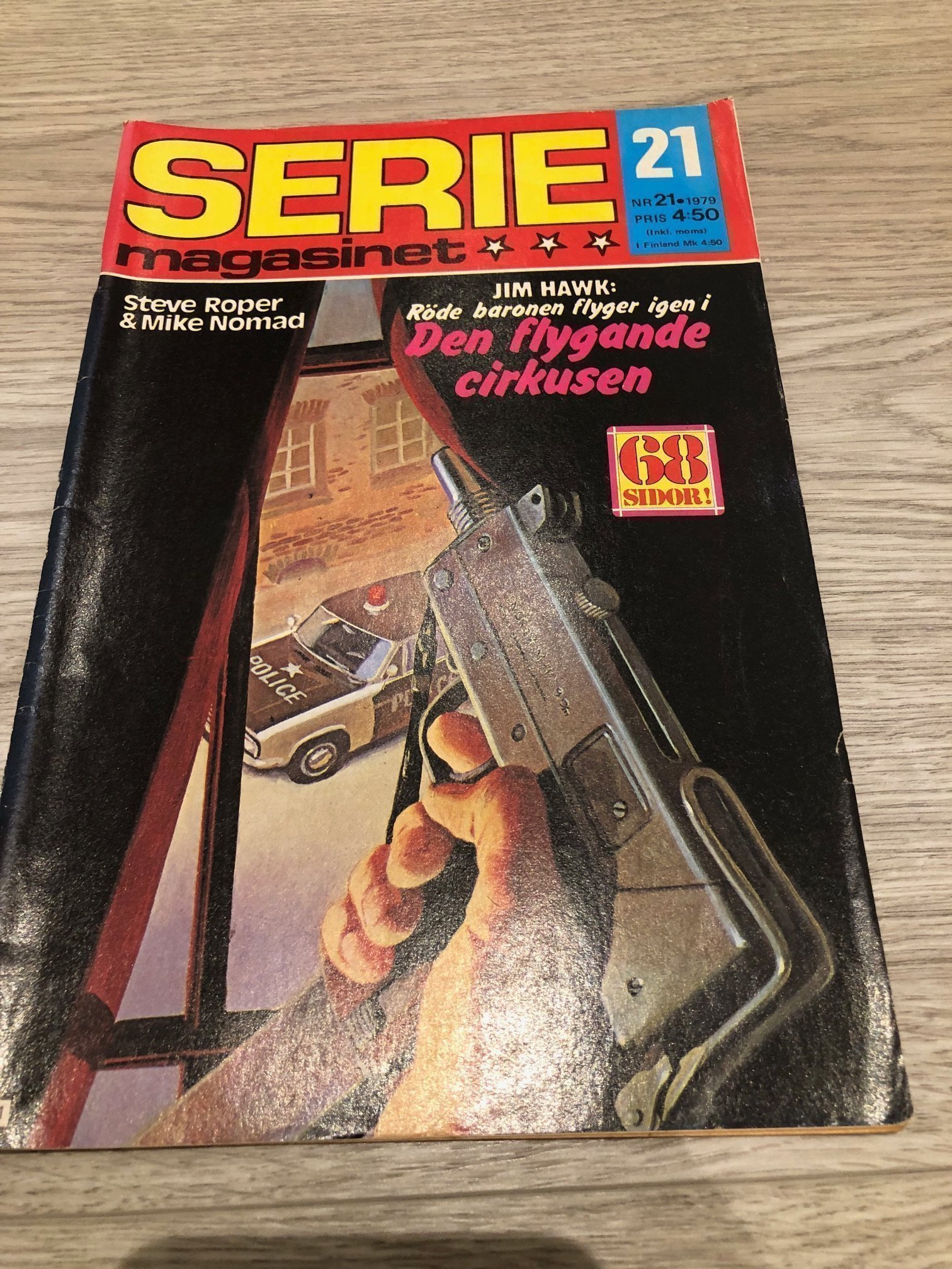 Seriemagasinet nr 21, 1979: Jim Hawk: Den flyga.. | Köp på Tradera ...