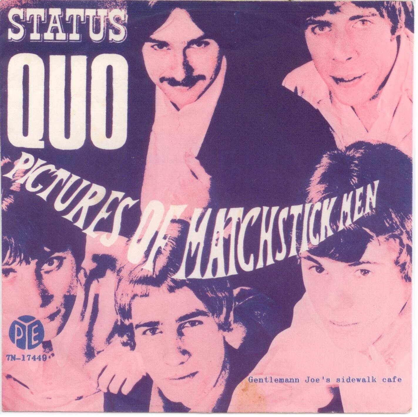 STATUS QUO - Pictures Of Matchstick Men 7" Sing.. | Köp på Tradera ...