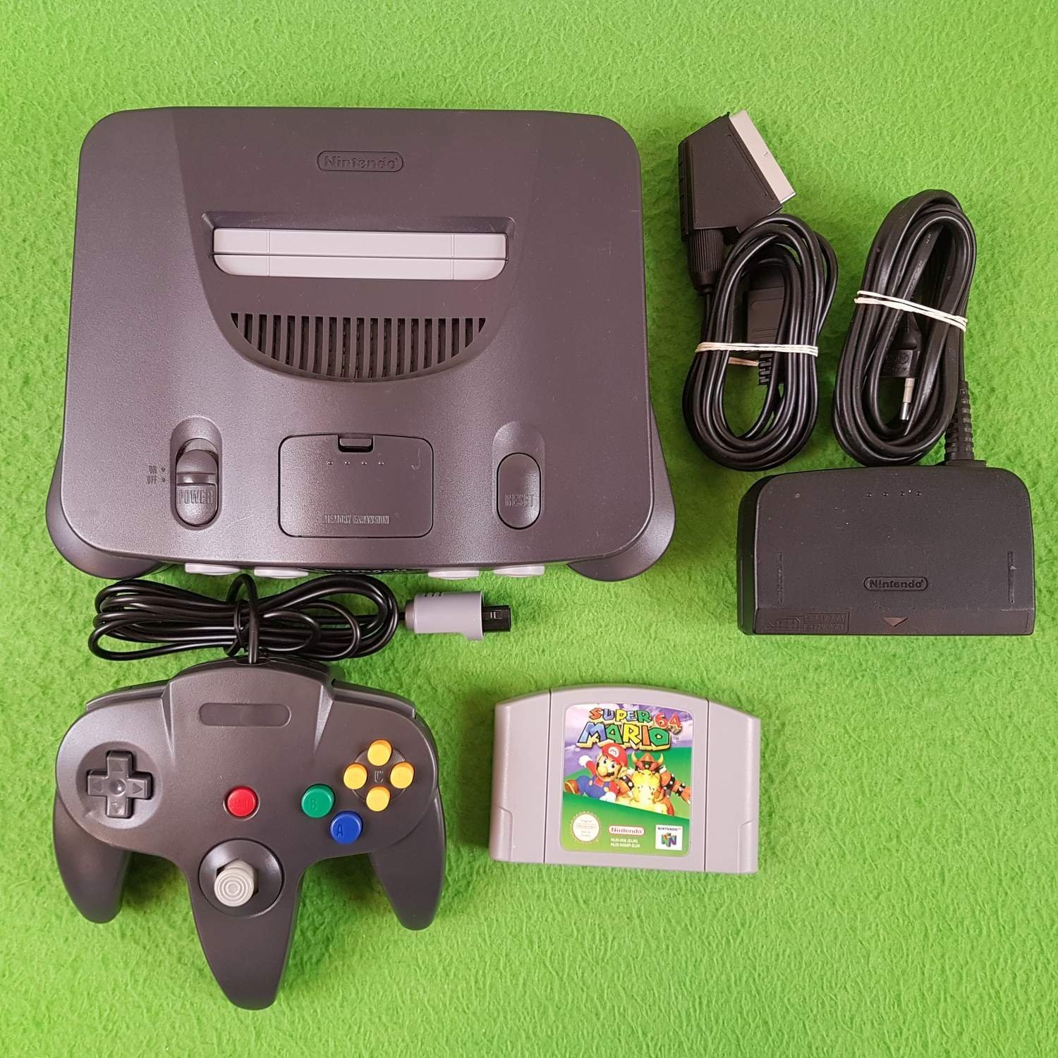 Nintendo 64 Konsol med Super Mario.. | Köp från SpelHem på Tradera ...