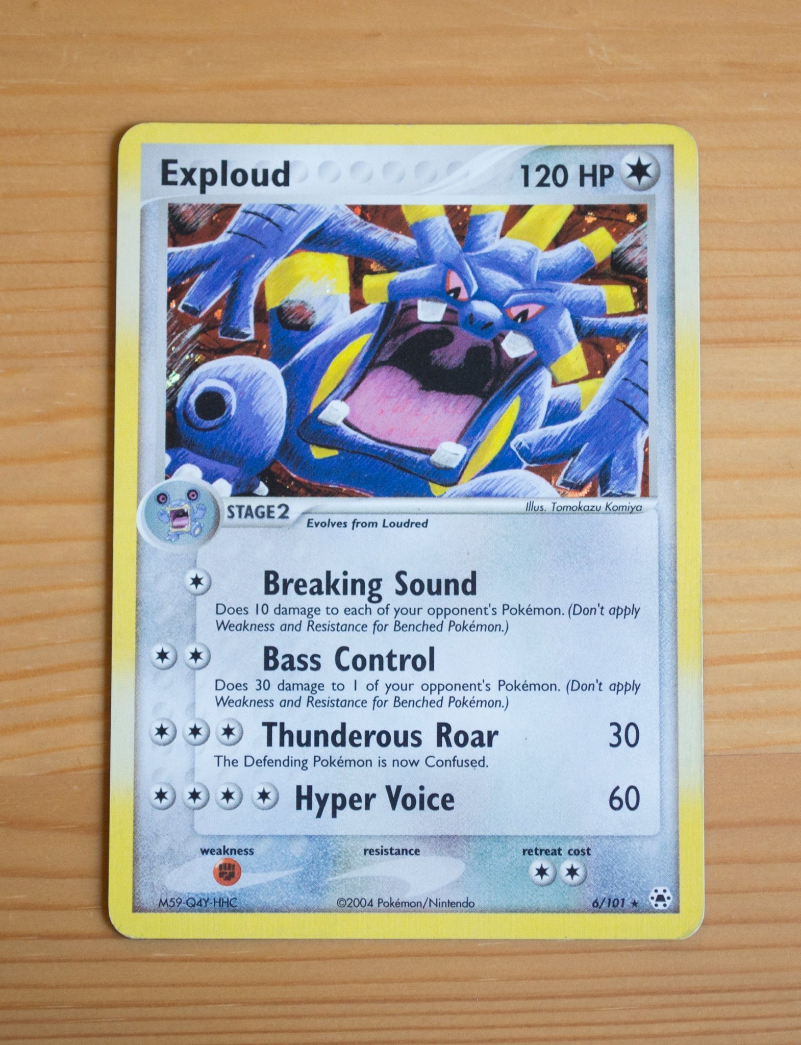 Exploud 6/101 Holo - Pokémon EX Hidden Legends .. | Köp på Tradera ...
