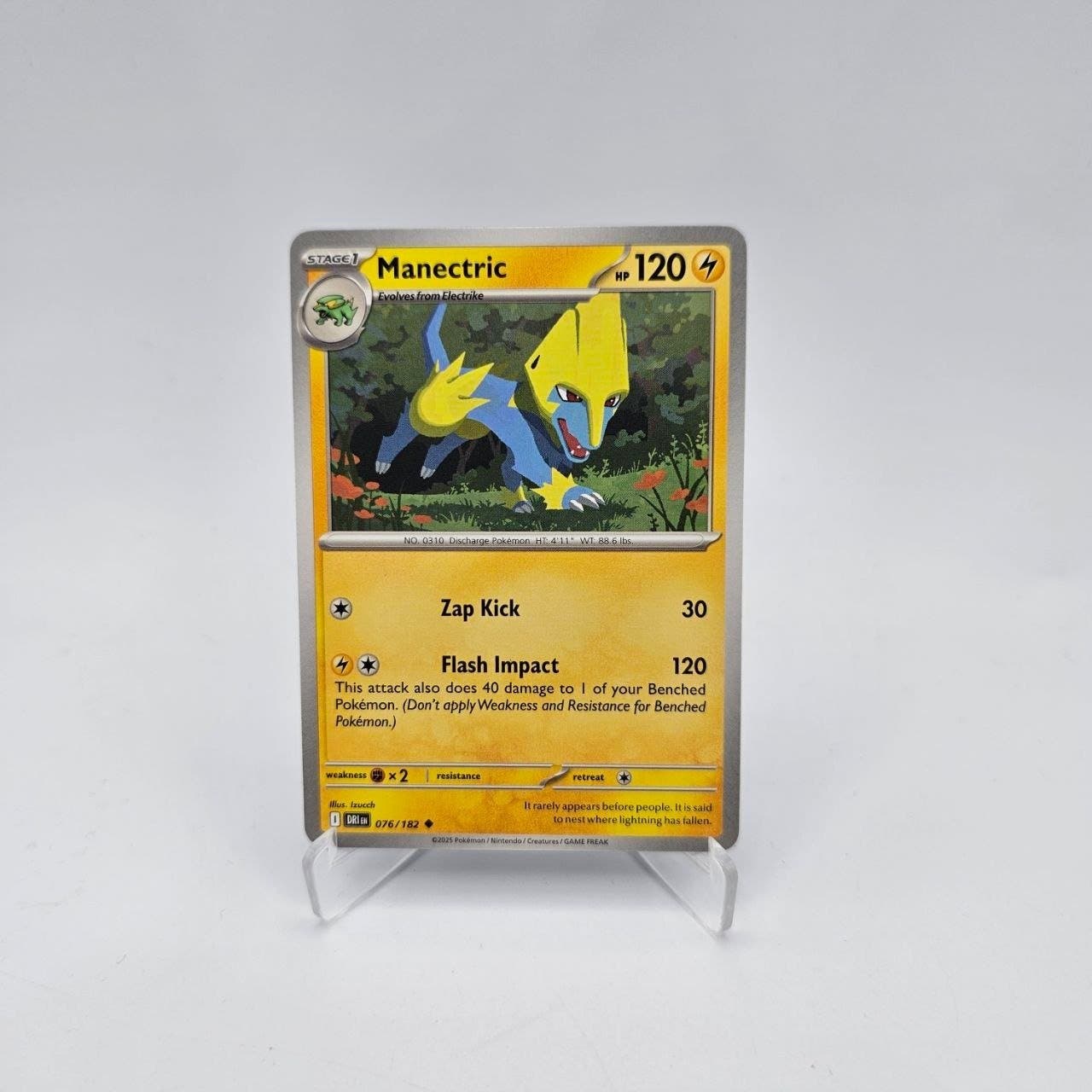 Manectric 076/182 Destined Rivals, Pokémon TCG .. | Köp på Tradera ...