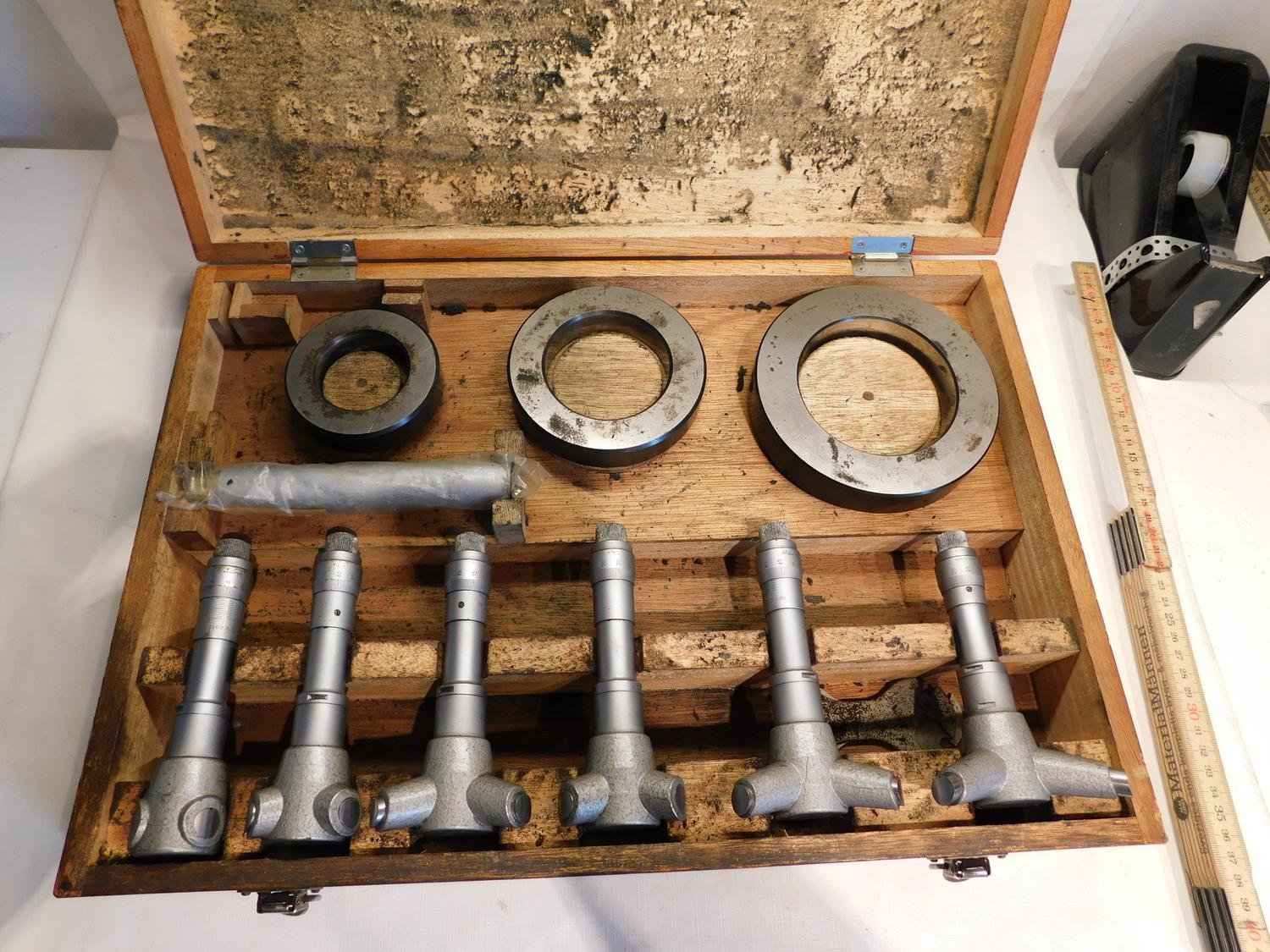 Mitutoyo 3 Punkt Intern Micrometer Set 40-100 (.. | Köp på Tradera ...