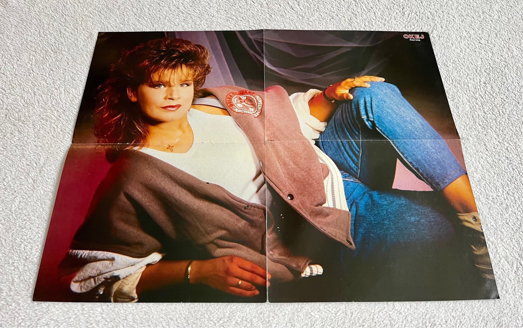 Carola Häggkvist 1986 poster affisch Tidningen .. | Köp på Tradera ...